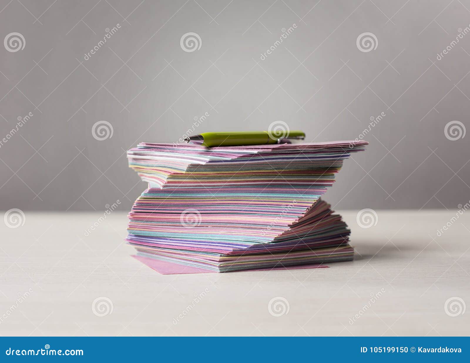 Stack of colorful stickers stock photo. Image of cactus - 105199150