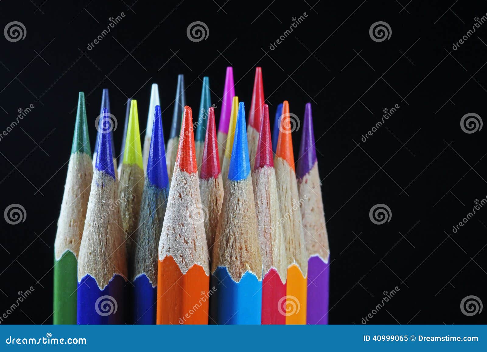 Colorful Stationery for Drawing and Painting Stock Image - Image of ...