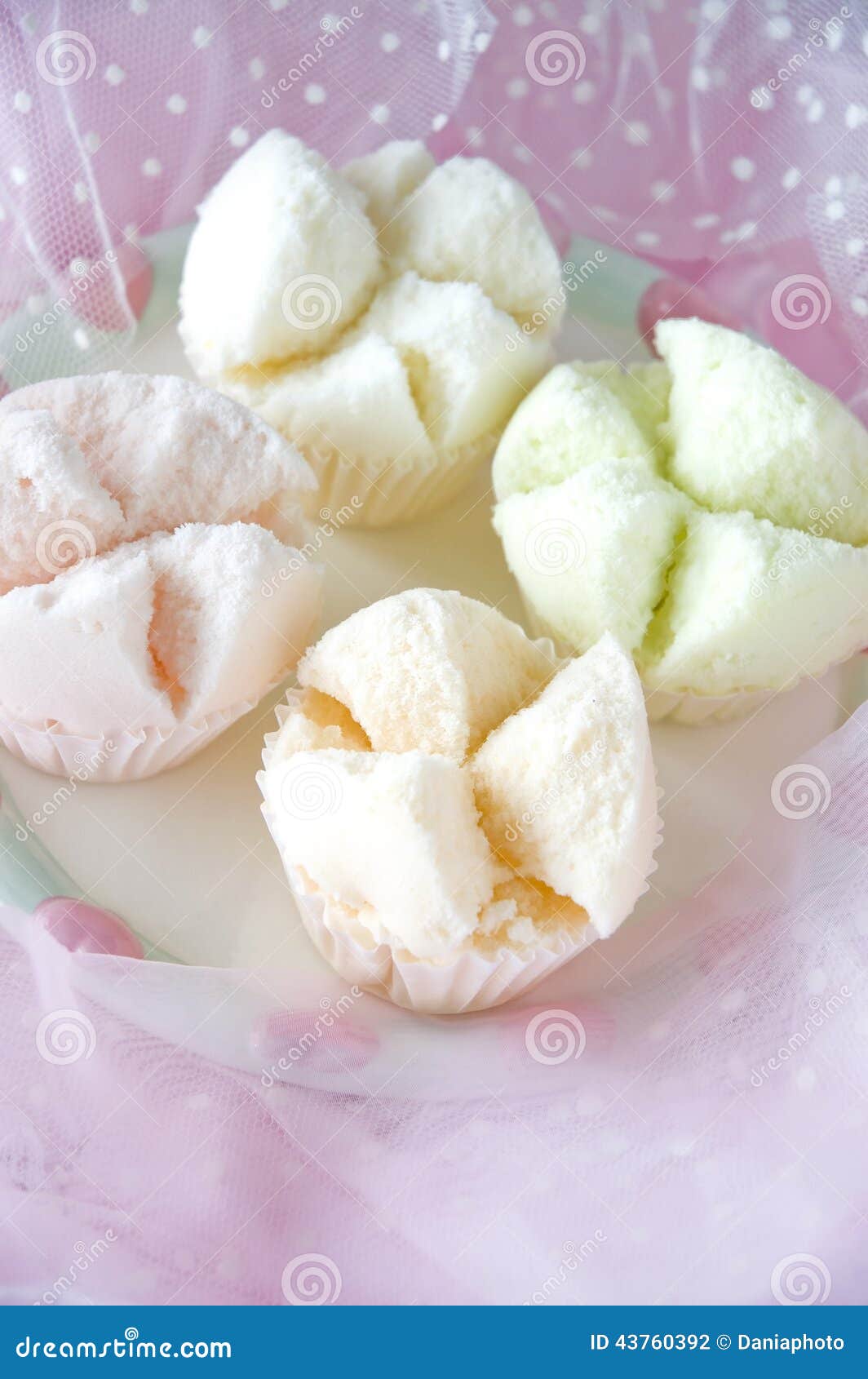 Colorful steam cupcake stock photo. Image of colorful - 43760392