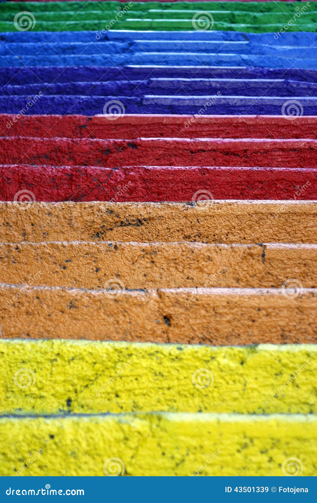 Colorful steps stock image. Image of color, decoration - 43501339