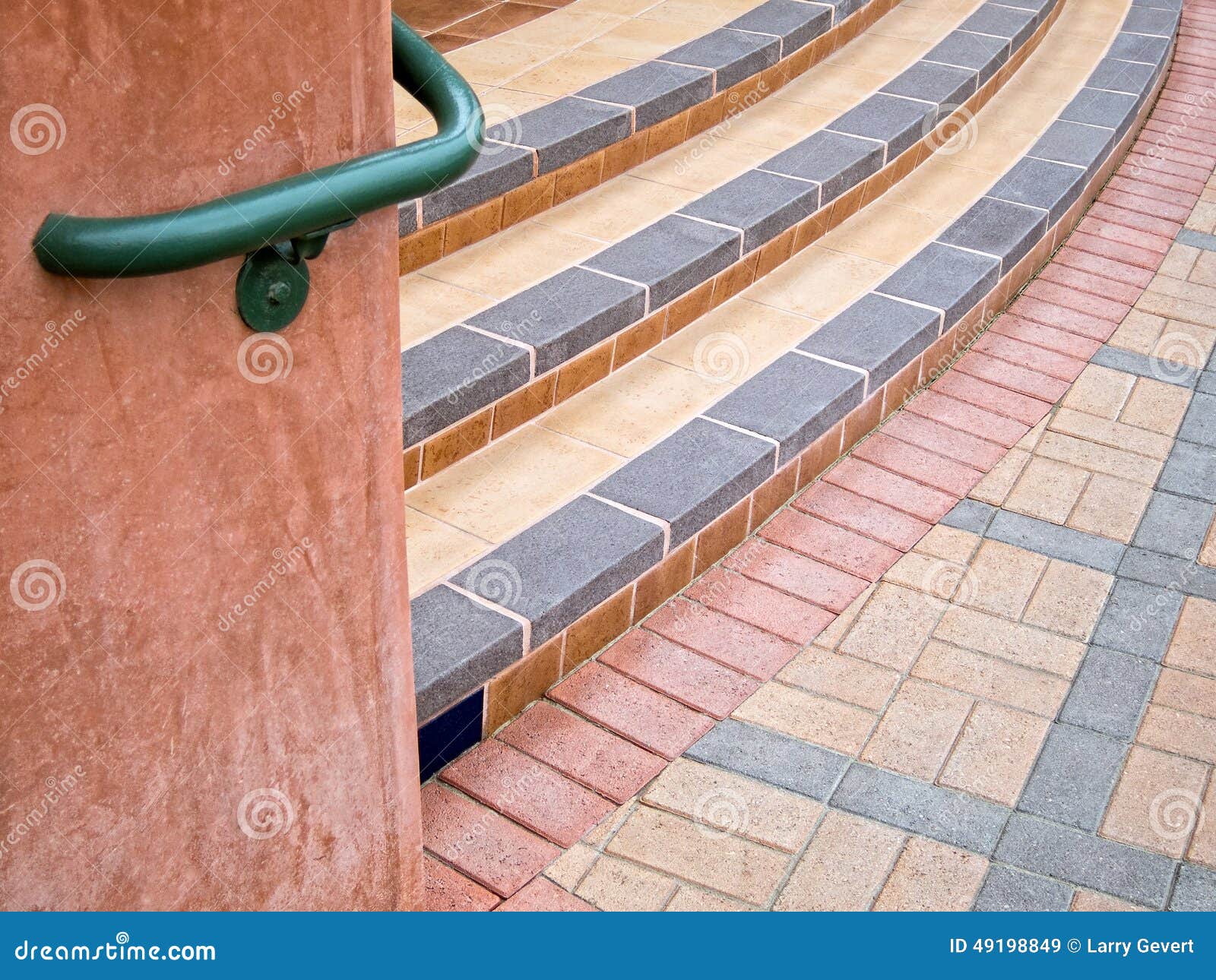 Colorful steps stock image. Image of modern, detail, decor - 49198849