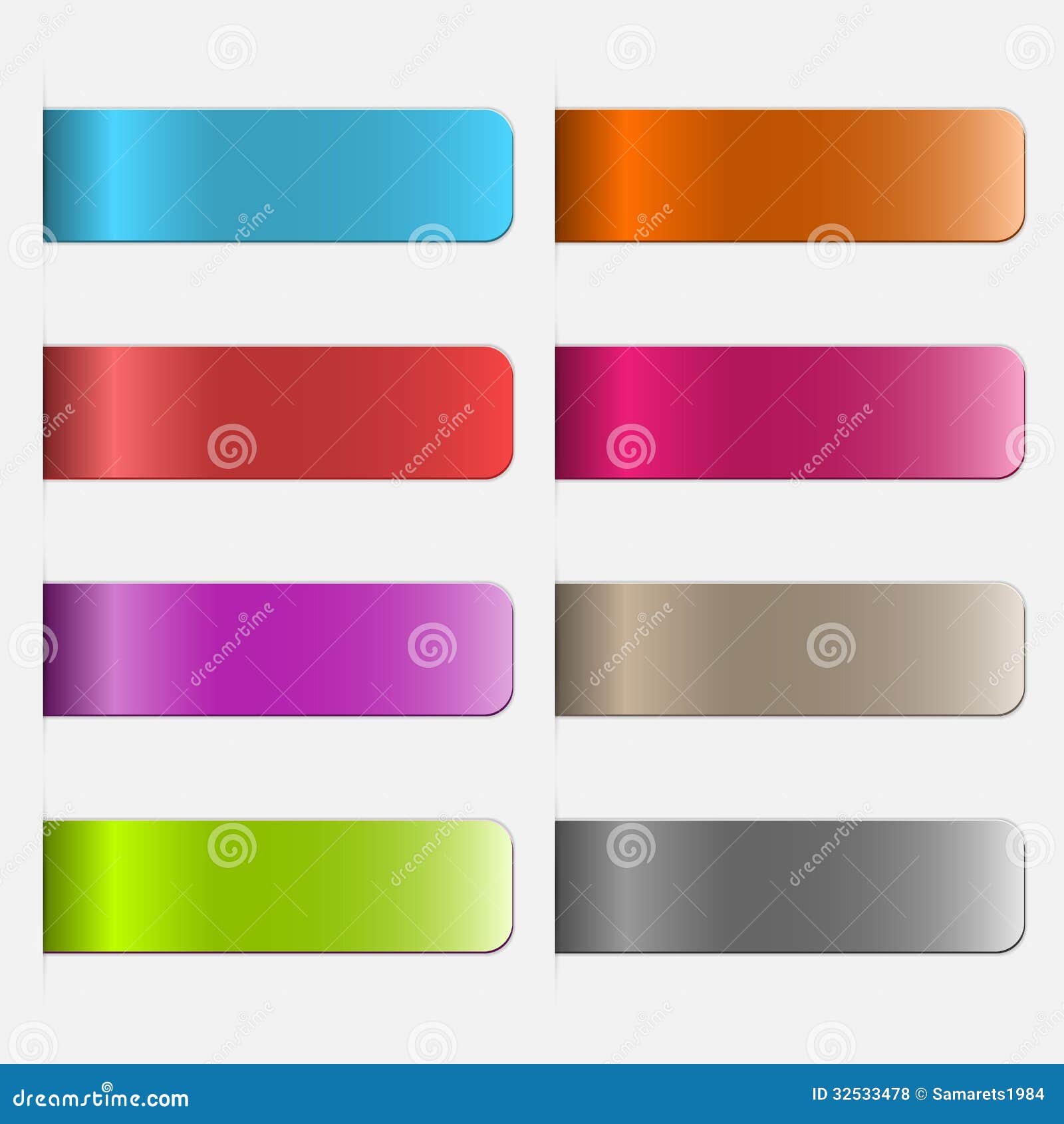 Colorful Sticker for Products Stock Vector - Illustration of promotion ...