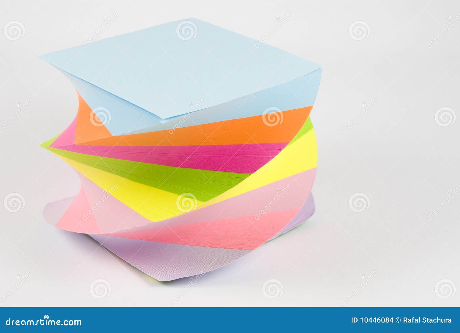 Colorful sticky notes stock photo. Image of isolated - 10446084