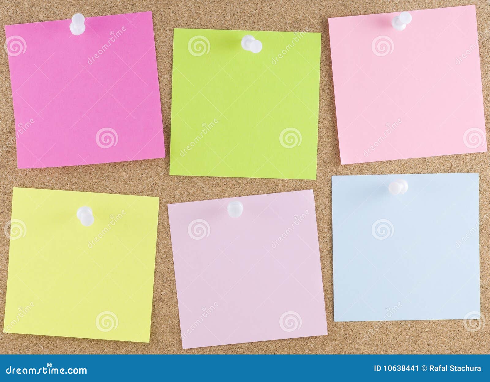 Colorful sticky notes stock image. Image of isolated - 10638441