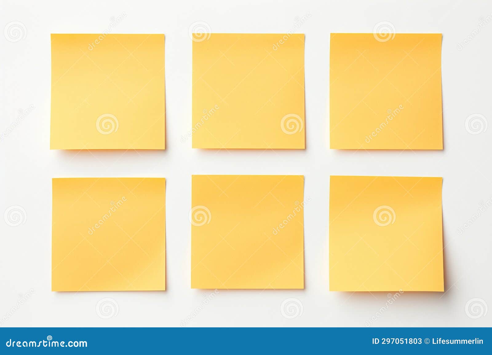 Colorful Sticky Notes: Organized Creativity Stock Image - Image of ...