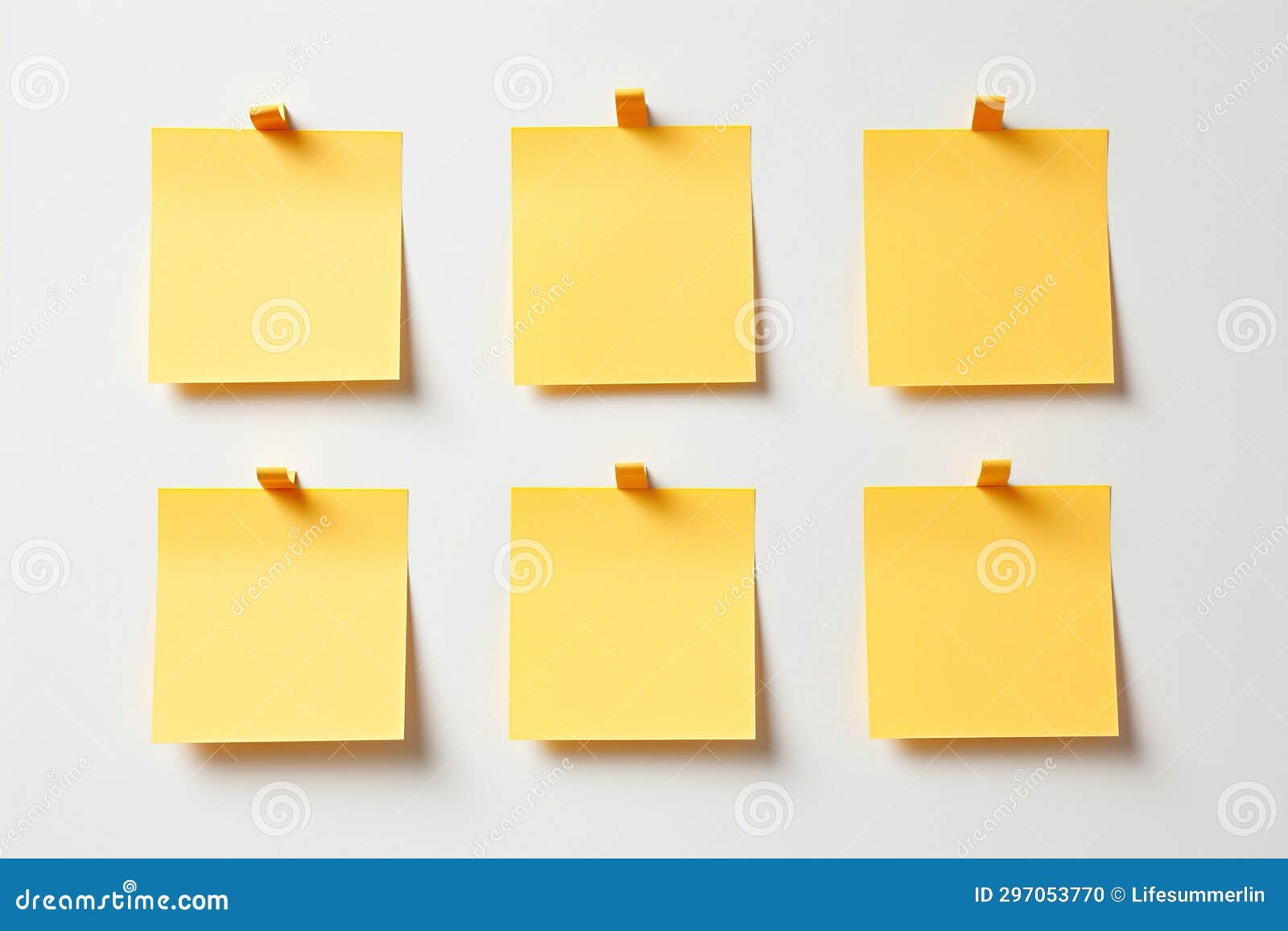 Colorful Sticky Notes: Organized Creativity Stock Photo - Image of ...