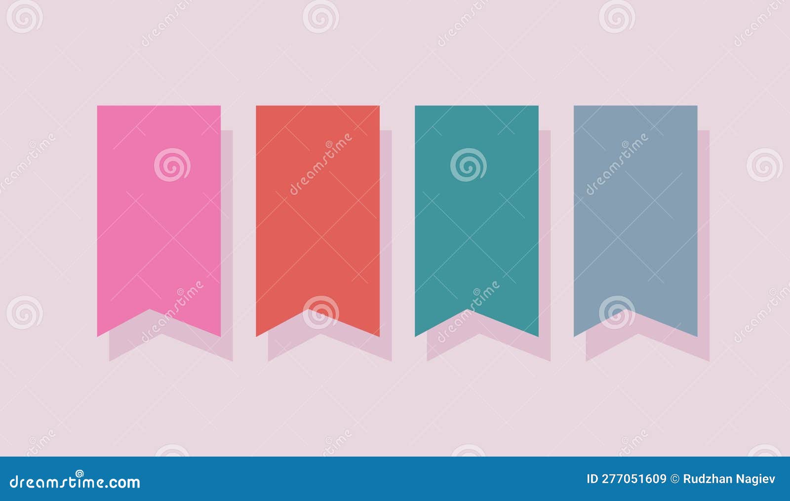 Colorful sticky notes set stock vector. Illustration of document ...
