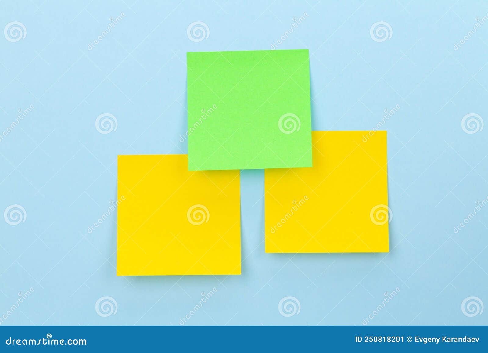 Colorful sticky notes stock image. Image of paper, frame - 250818201