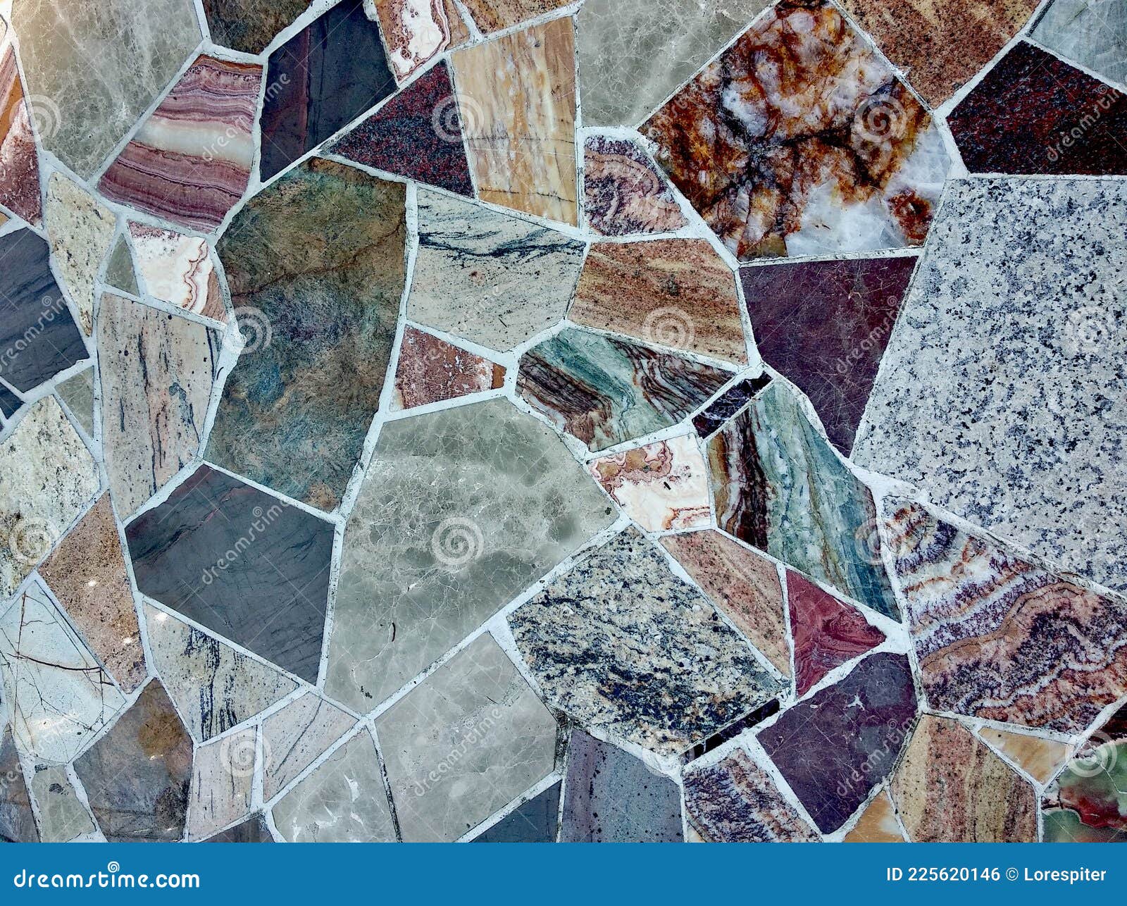 Tile. Beautiful Background of Smooth Stones Stock Photo - Image of ...