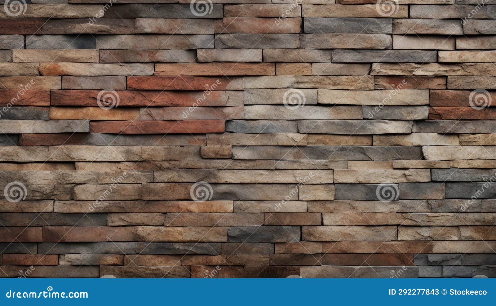 Colorful Stone Wall Texture: Layered Veneer Panels for Engineering and ...