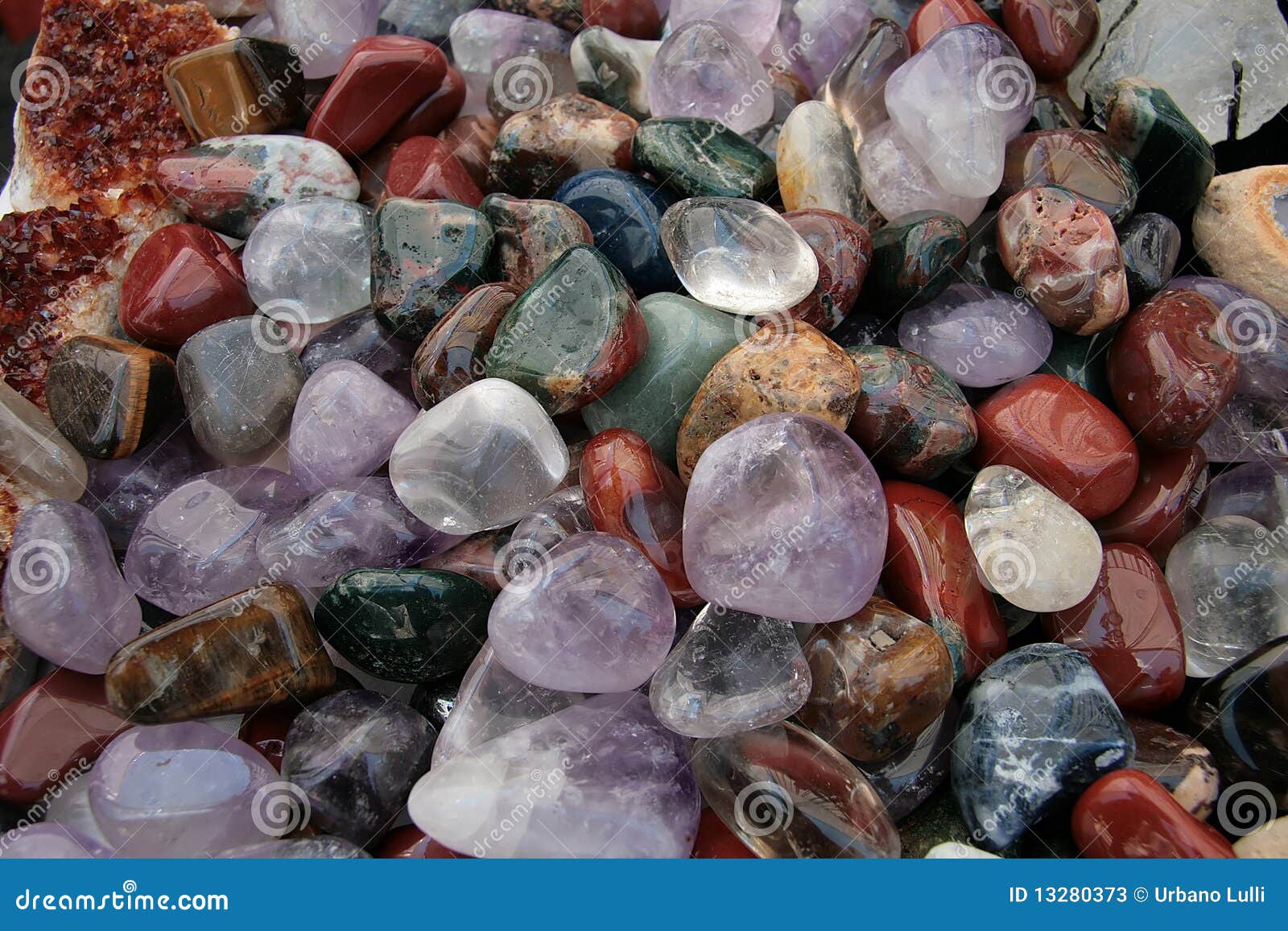 Colorful stones stock illustration. Illustration of bloodstone - 13280373