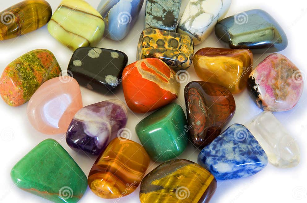 Colorful Stones stock photo. Image of holistic, jewelry - 24397042