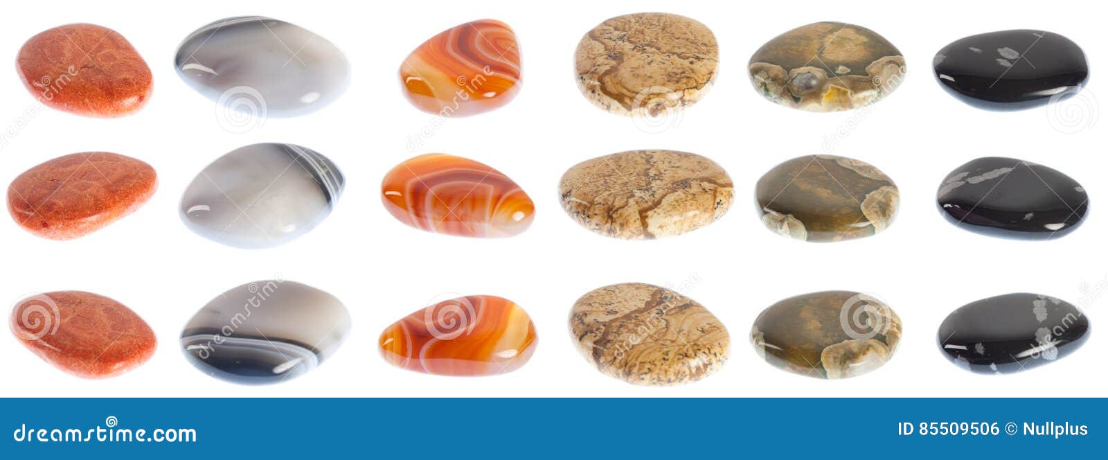 Colorful Stones Collection stock photo. Image of colorful - 85509506