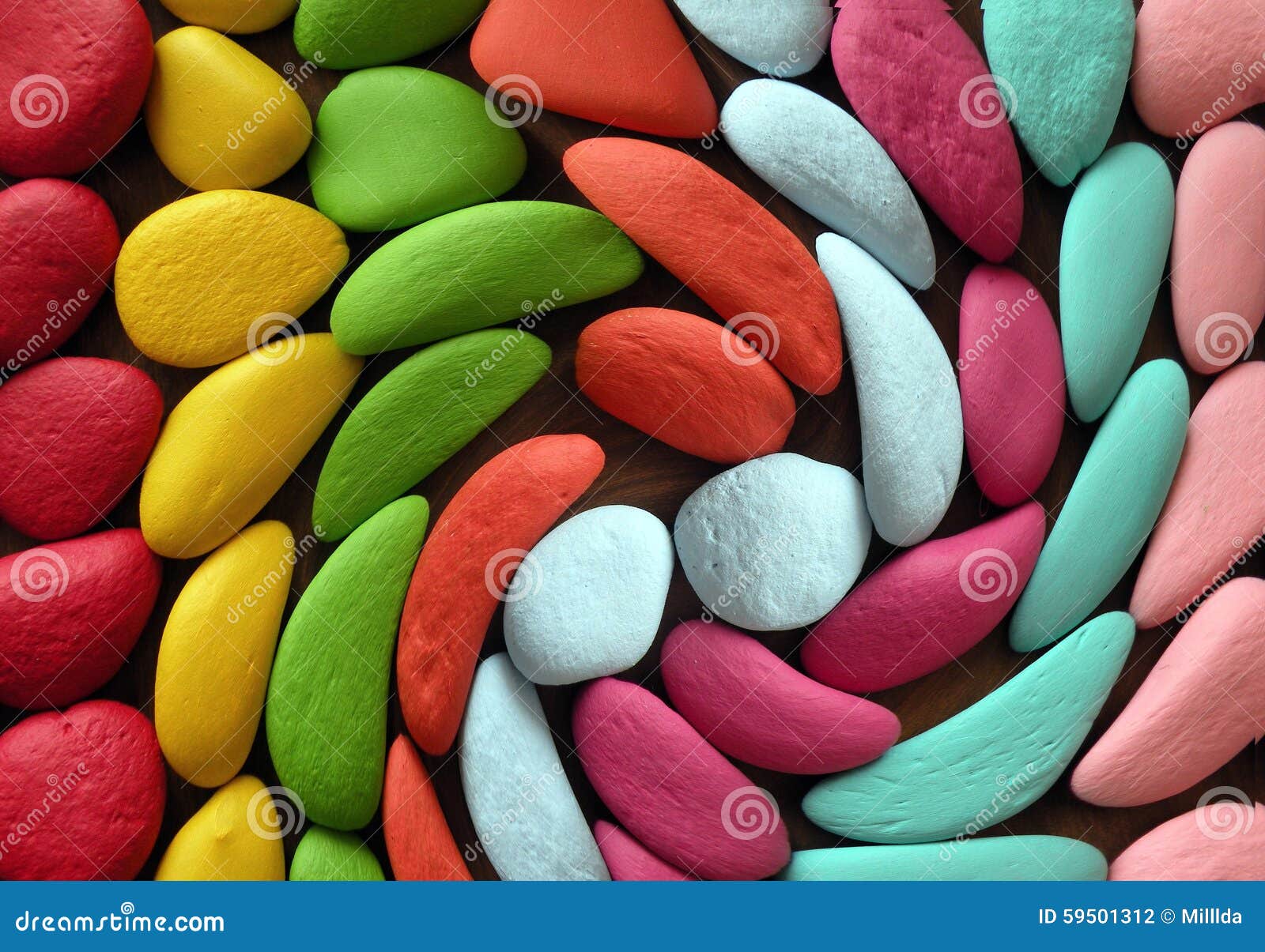 Colorful stones pattern stock photo. Image of smooth - 59501312
