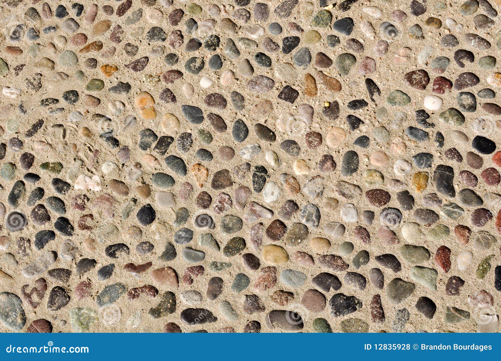 Colorful Stones in Sand Background Stock Photo - Image of abstract ...