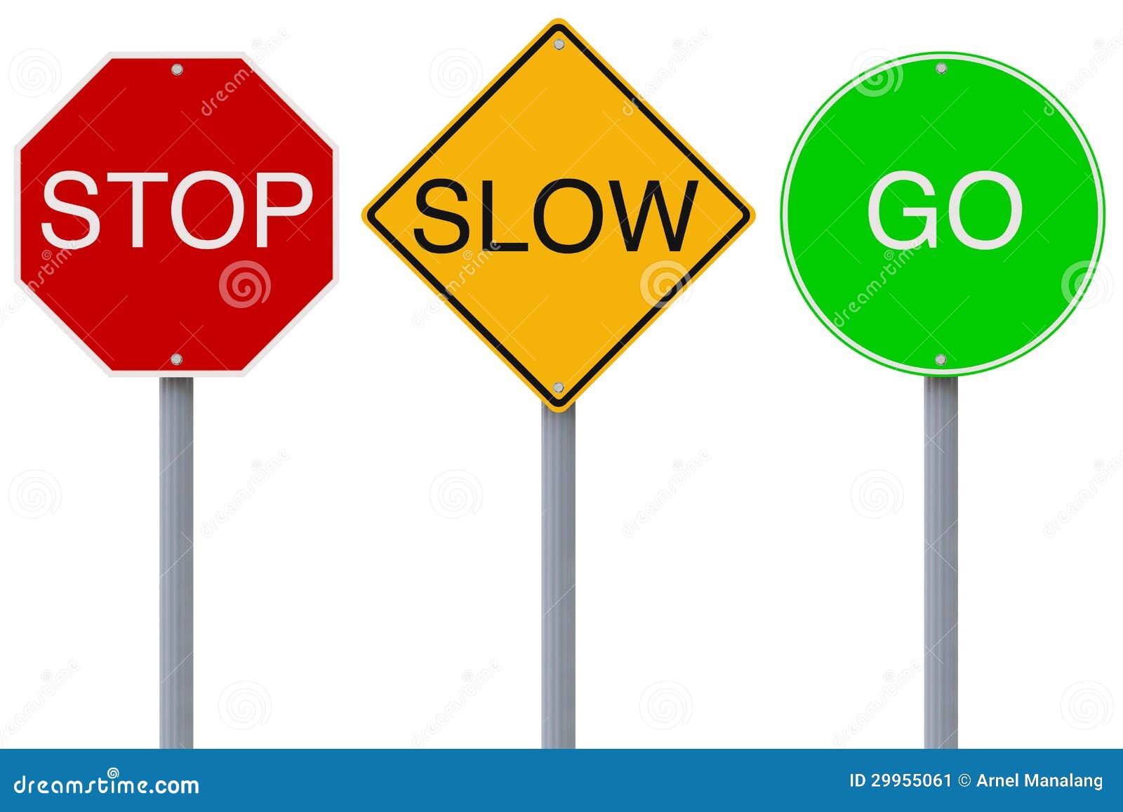 Stop Slow Go stock illustration. Illustration of sign - 29955061 Stop Slow Go stock illustration. Illustration of sign - 29955061