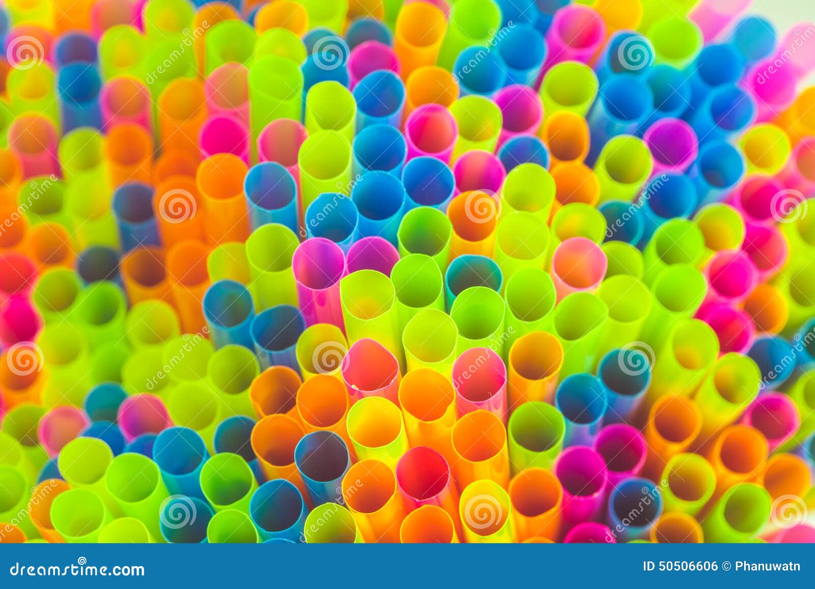 Colorful Straw for Background Stock Photo - Image of circle, colour ...
