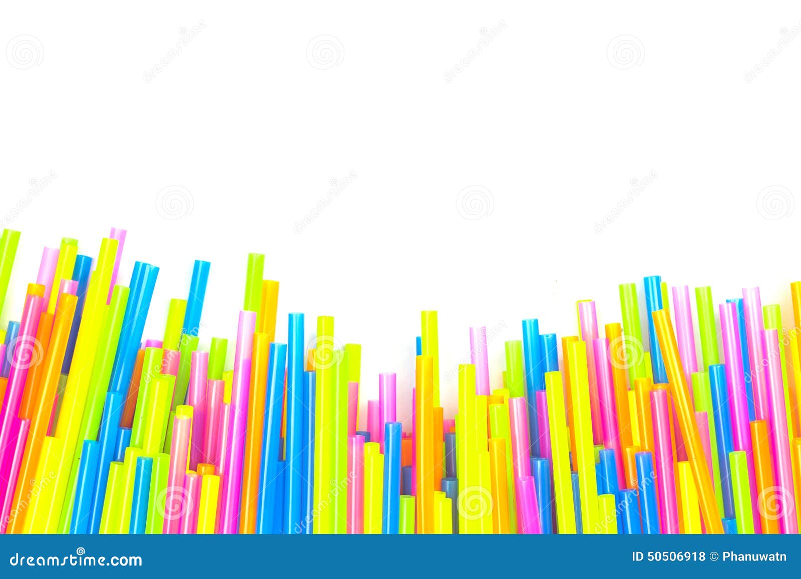Colorful straw stock photo. Image of multi, colorful - 50506918
