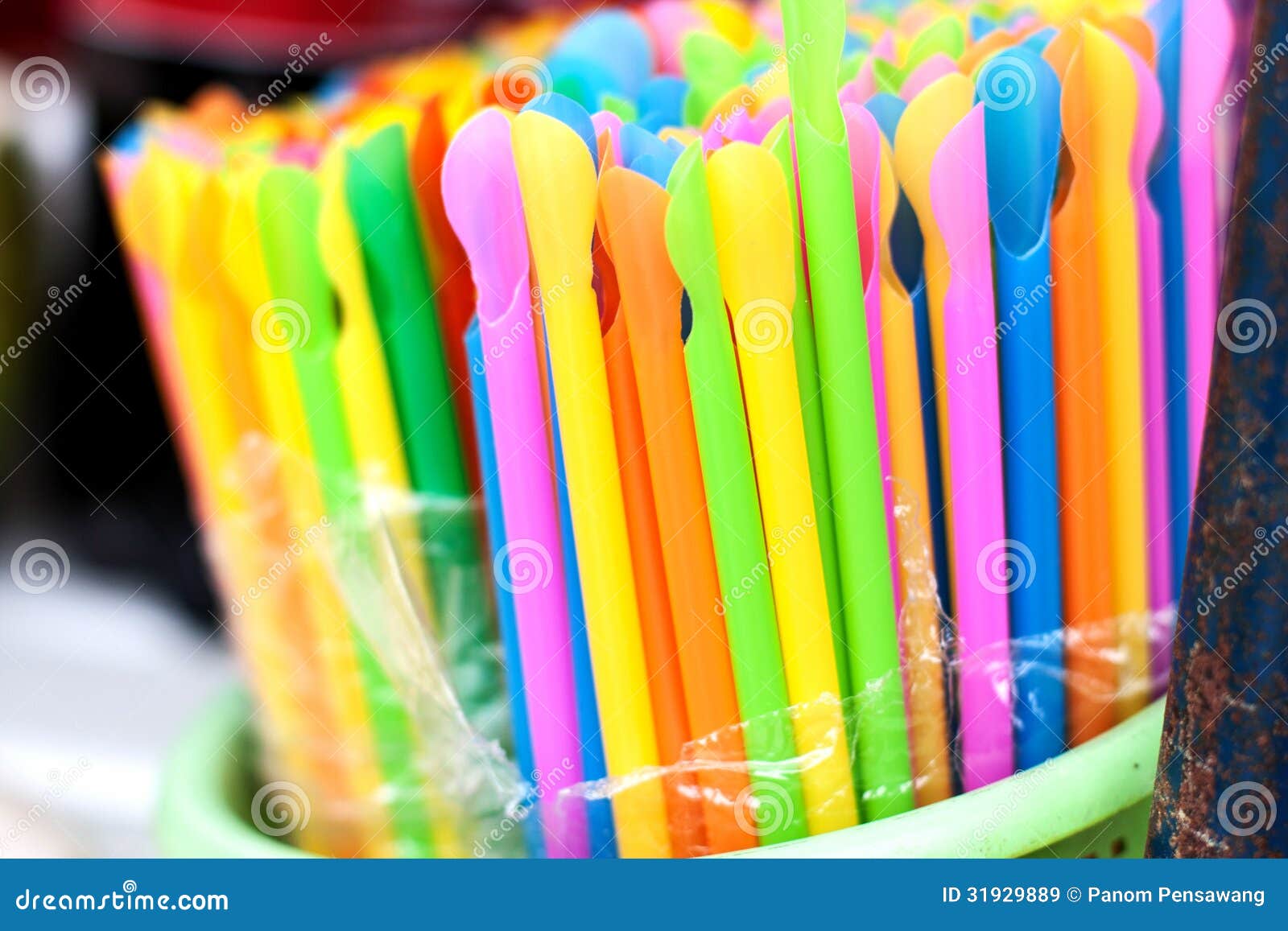 Colorful of straw stock image. Image of flexible, drink - 31929889