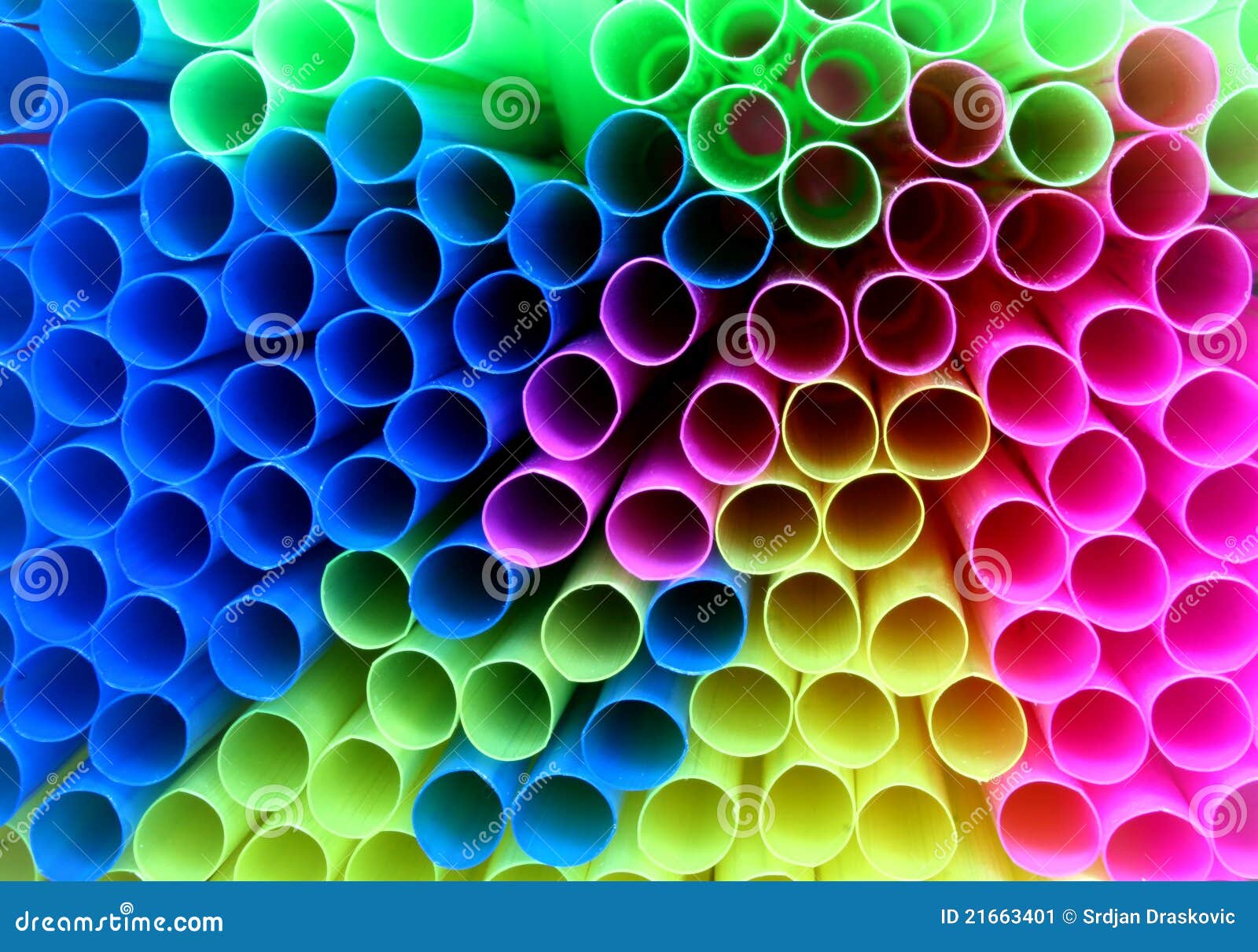 Colorful straws stock image. Image of multi, bright, accessories - 21663401
