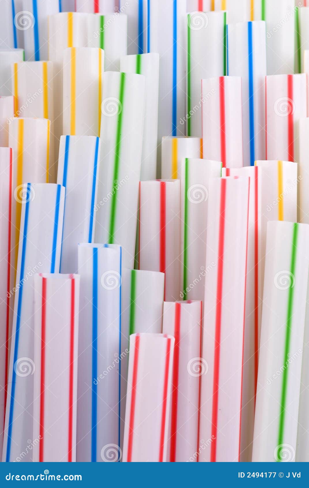Colorful straws stock image. Image of blue, stripe, macro - 2494177