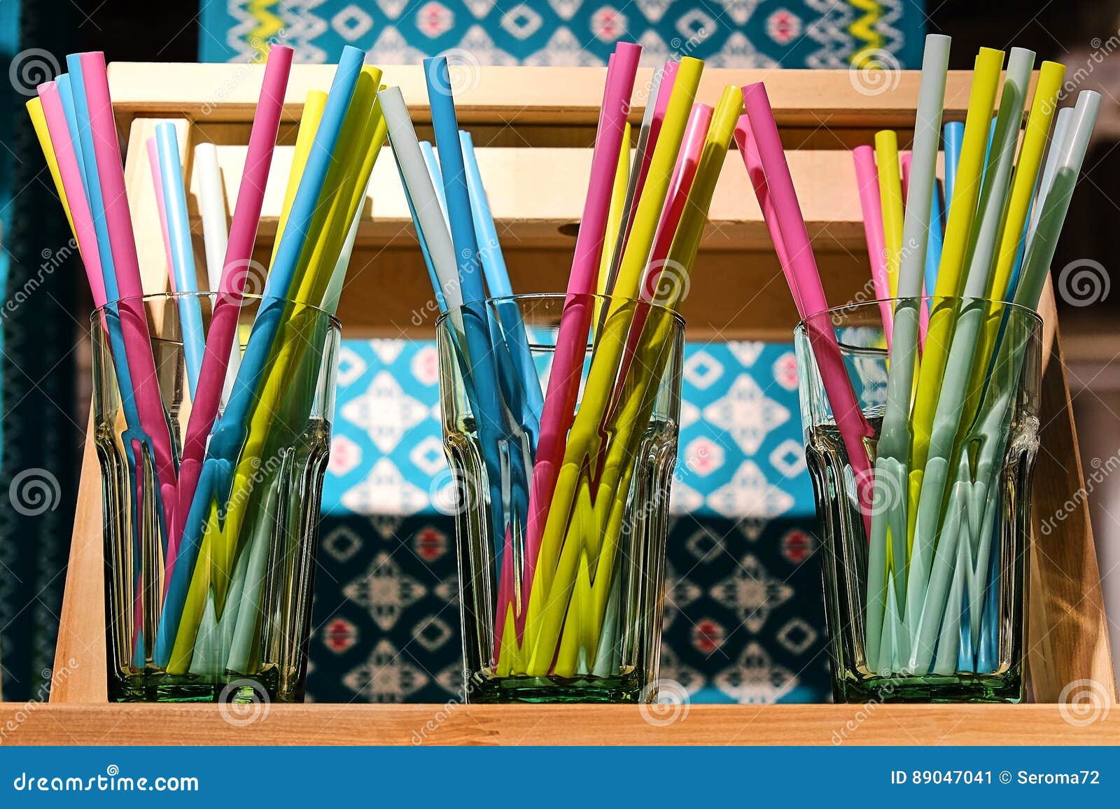 Colorful Straws for a Cocktail Stock Image - Image of mixed, bright ...