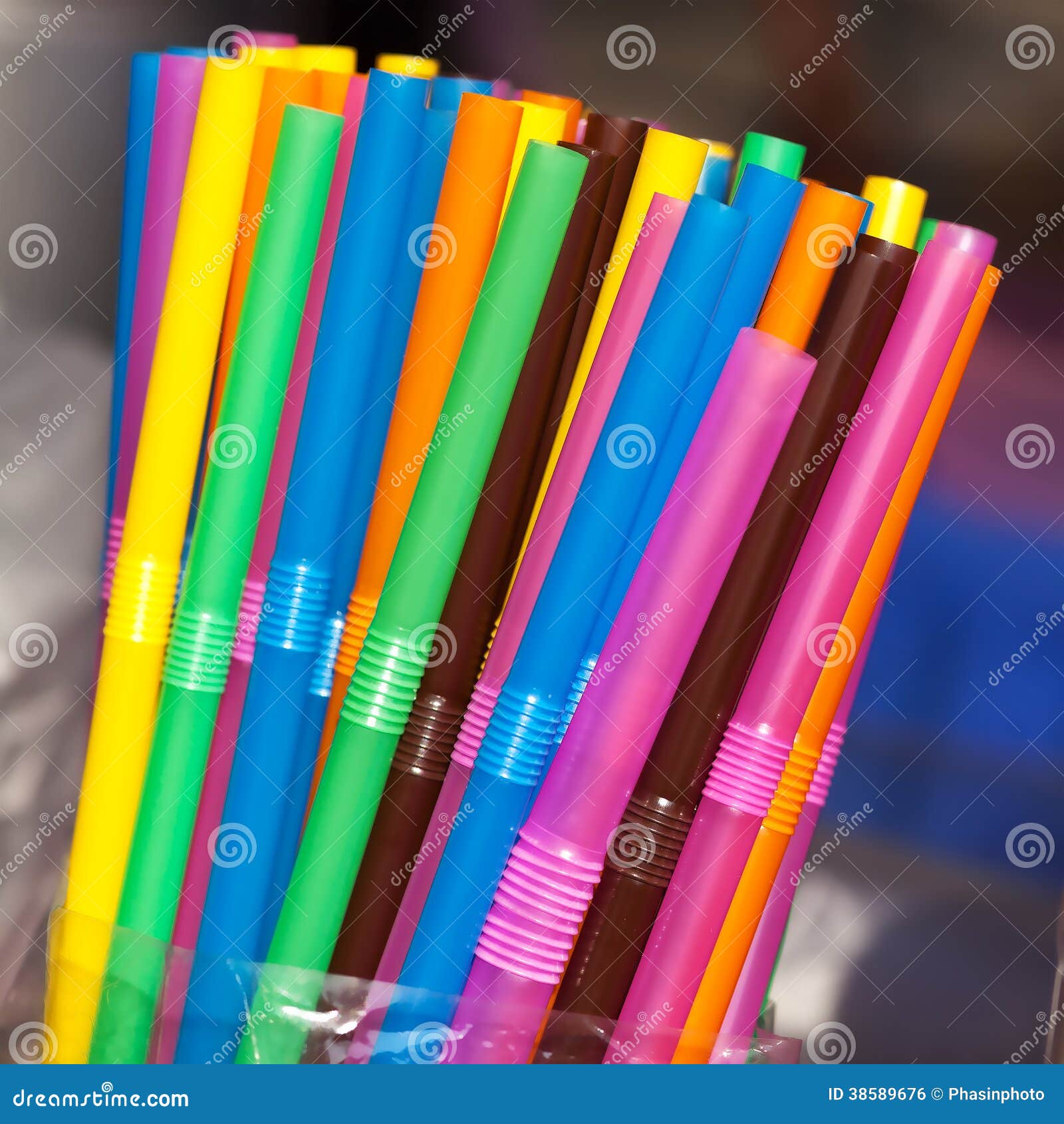 Colorful straws stock photo. Image of round, color, party - 38589676