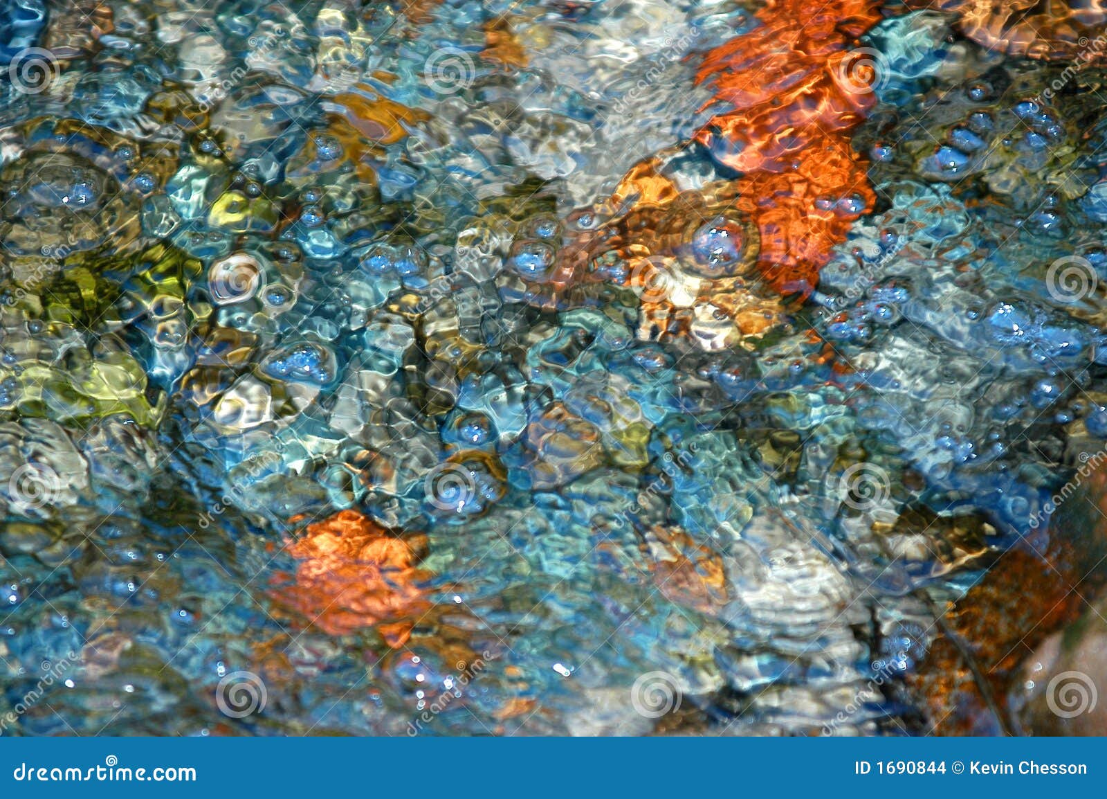 Colorful stream. stock photo. Image of background, jewels - 1690844