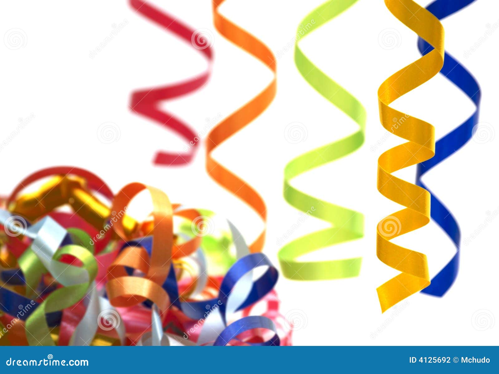 Colorful Streamers Picture. Image: 4125692