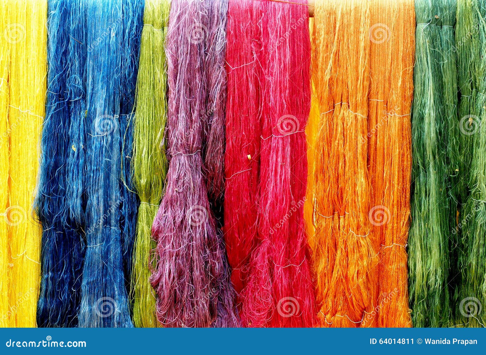 Colorful String Silk Luxury Clothing Material Stock Image - Image of ...