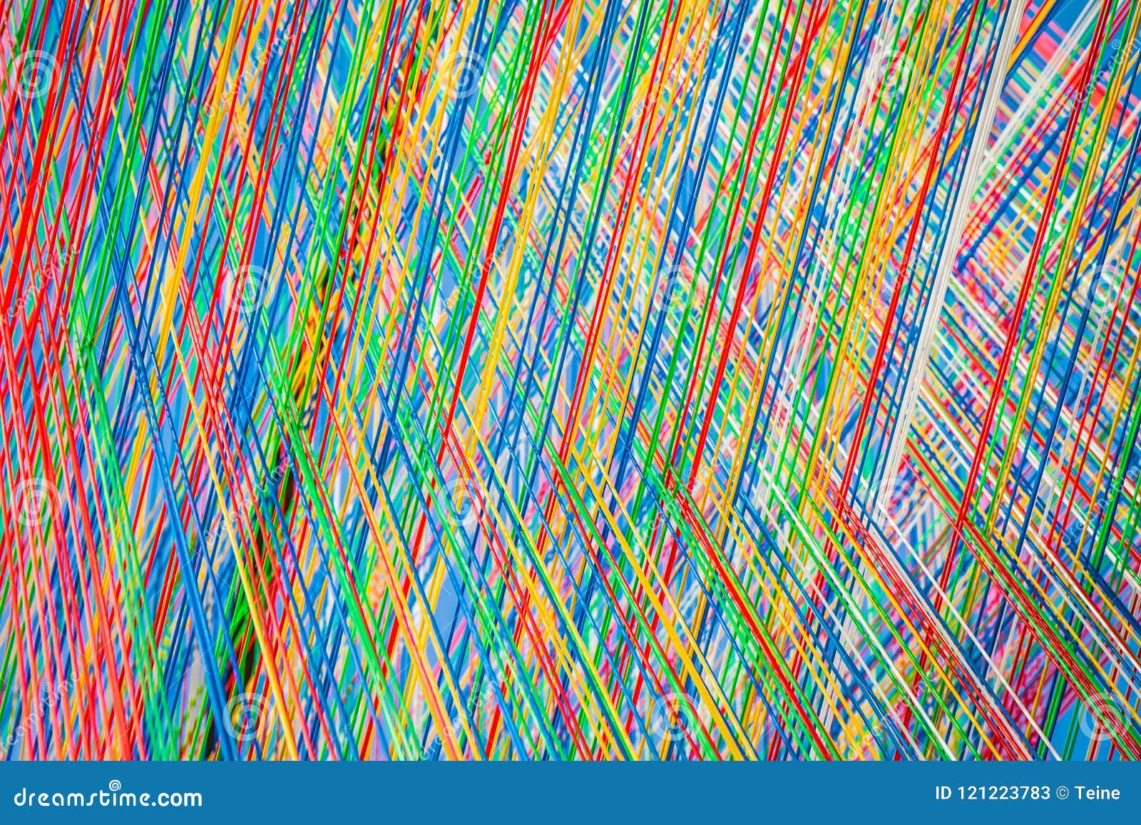 Colorful strings stock image. Image of background, green - 121223783