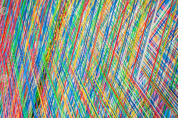 Colorful strings stock image. Image of background, green - 121223783