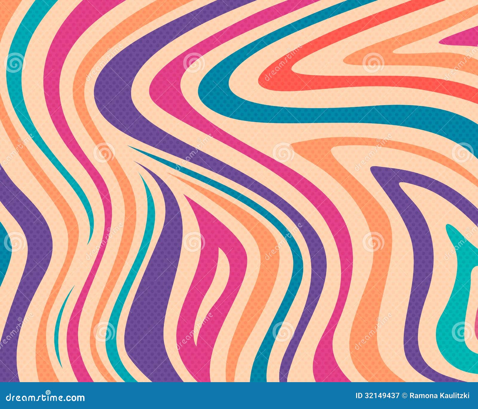 Colorful Striped Background Stock Illustration - Illustration of ...