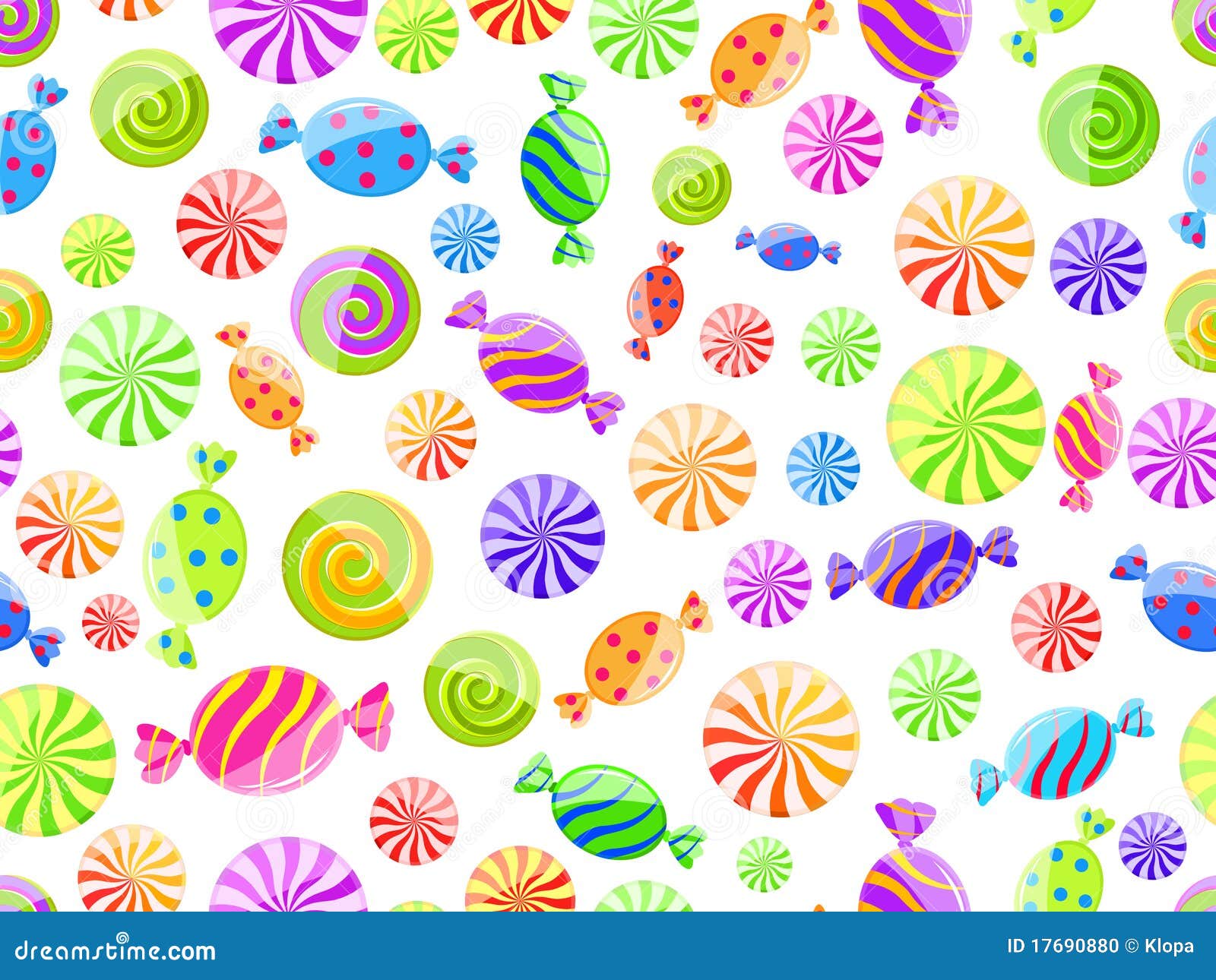 Candy Seamless Pattern Stock Photo | CartoonDealer.com #100746906