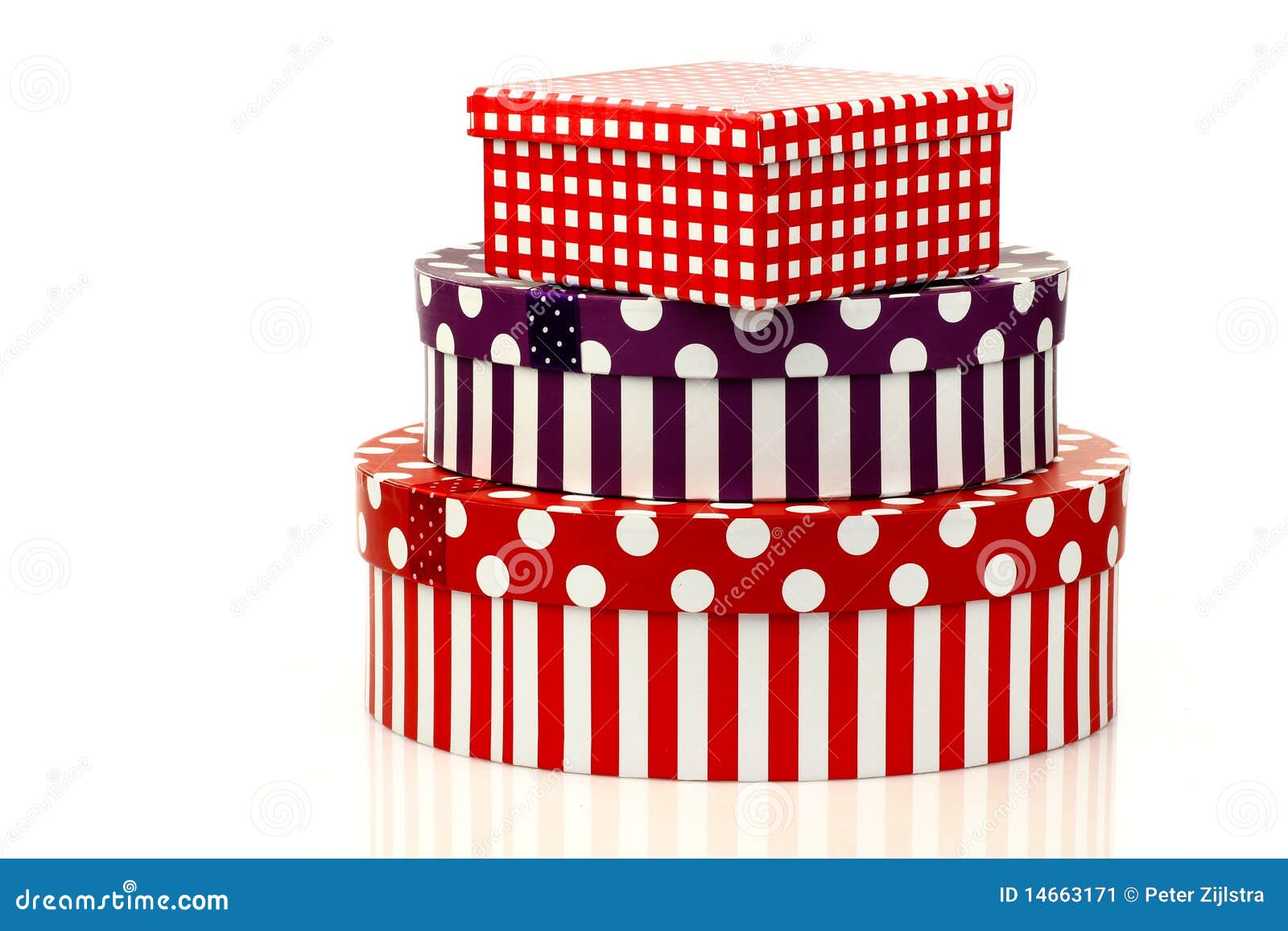 Colorful Striped and Checkered Gift Boxes Stock Image - Image of parcel ...