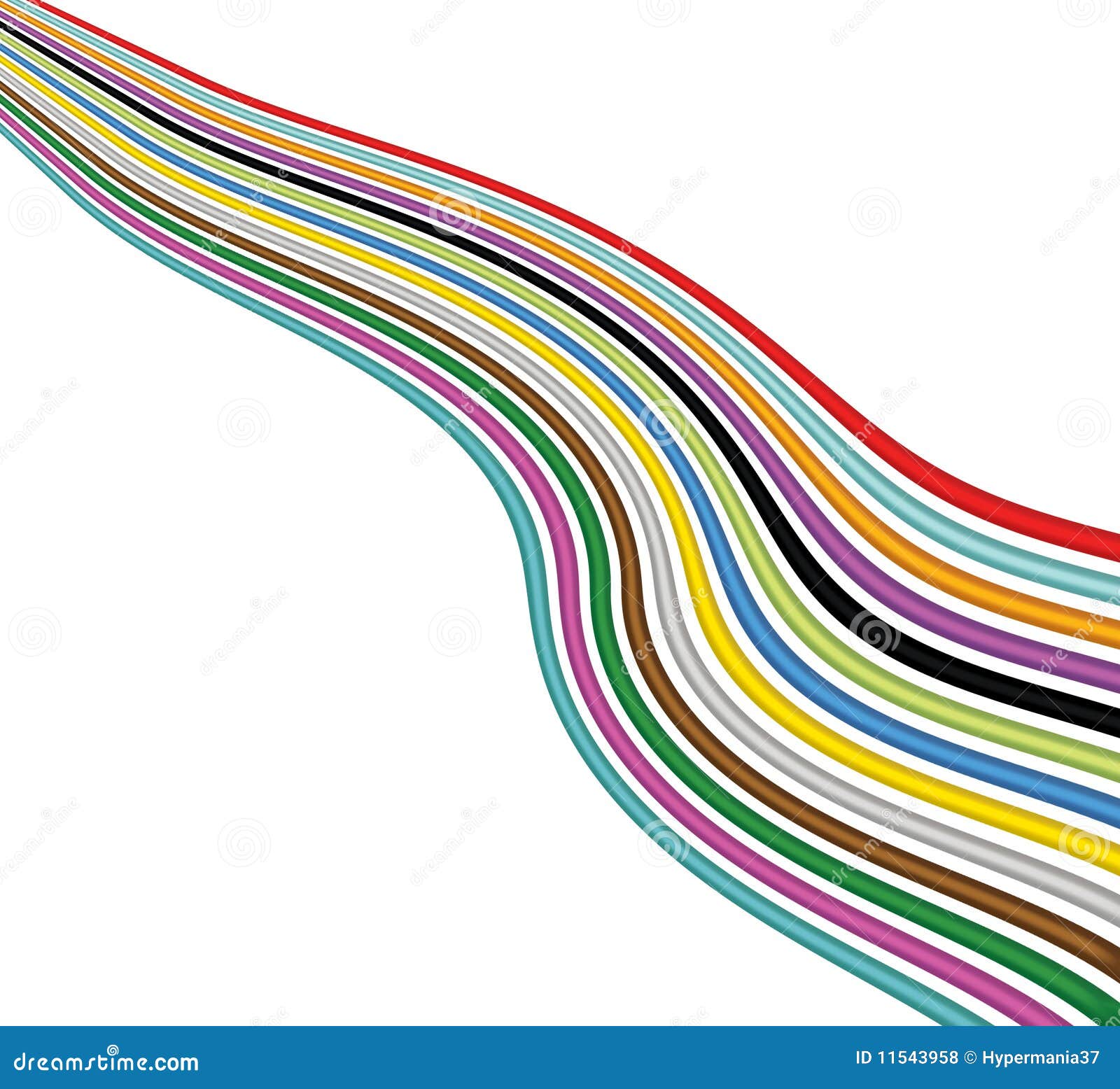 Colorful stripes stock illustration. Illustration of colors - 11543958