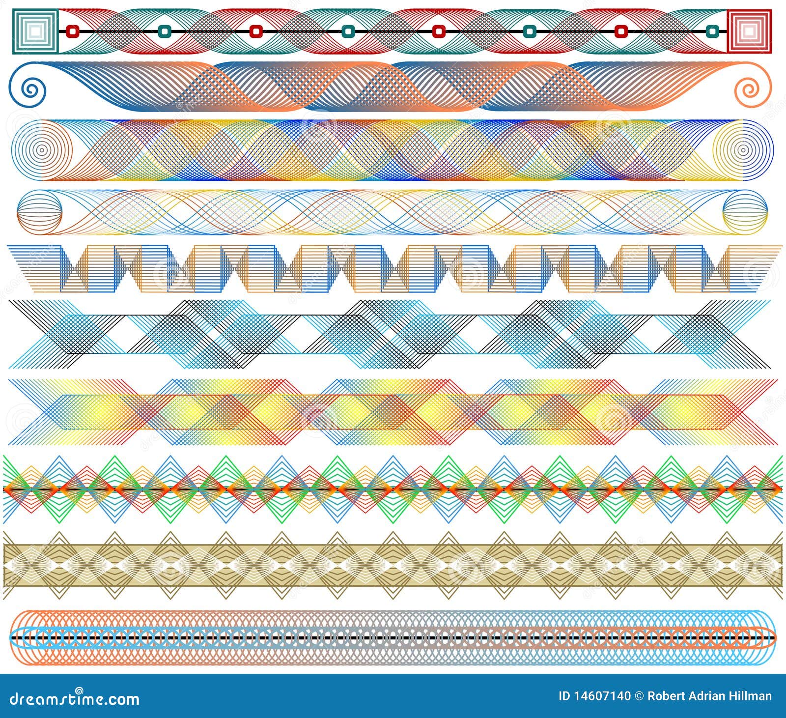 Colorful strips stock illustration. Illustration of decoration - 14607140