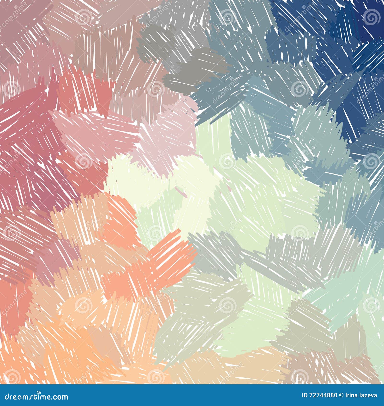 Colorful Strokes Background Stock Vector - Illustration of scribble ...