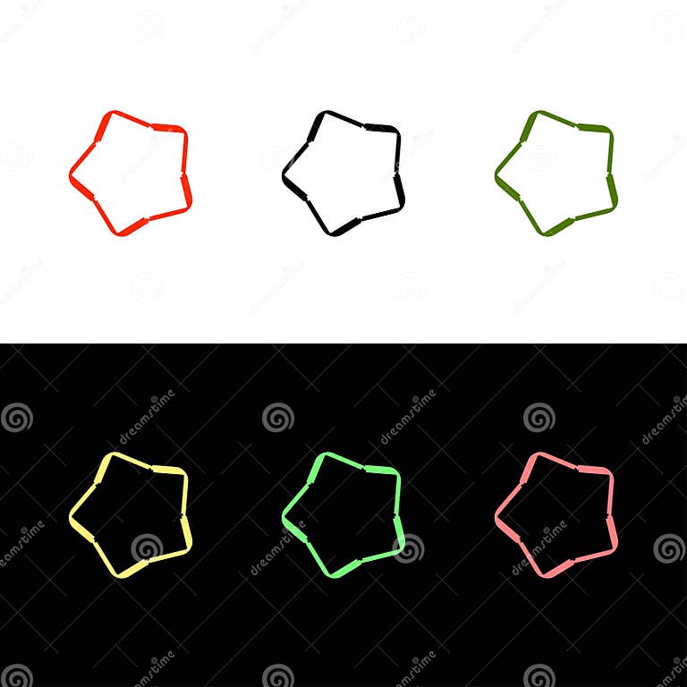 Colorful Stylish Circle Vector Logo Template Stock Vector ...