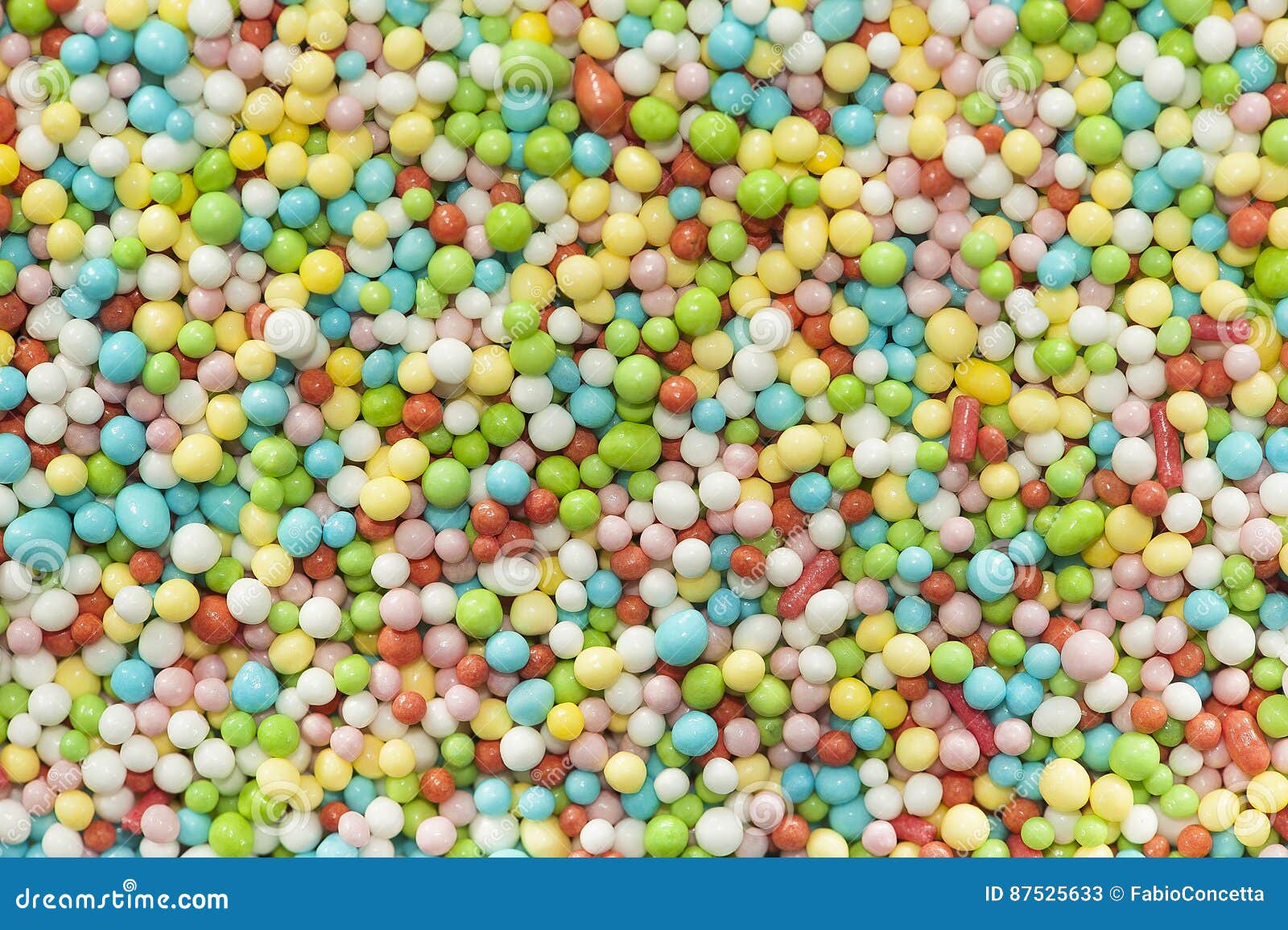 Colorful sugar balls stock image. Image of balls, object - 87525633