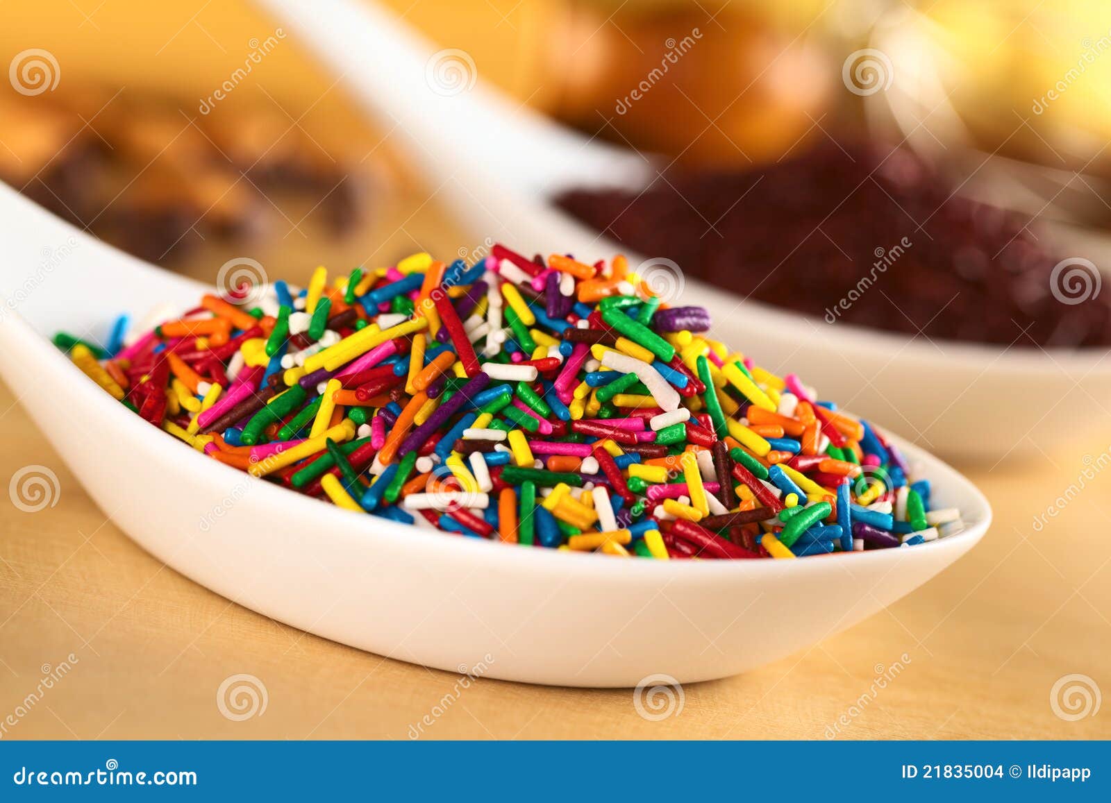 Colorful Sugar Sprinkles stock photo. Image of decoration - 21835004