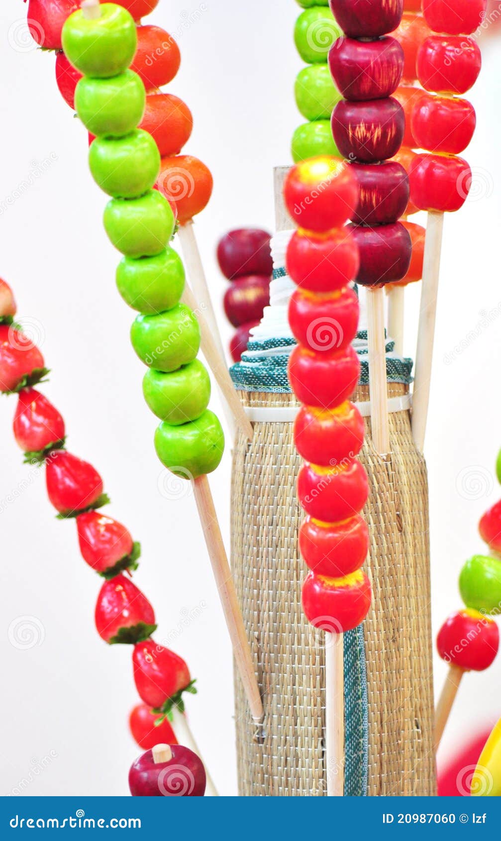 Colorful sugarcoated haws stock photo. Image of nosh - 20987060