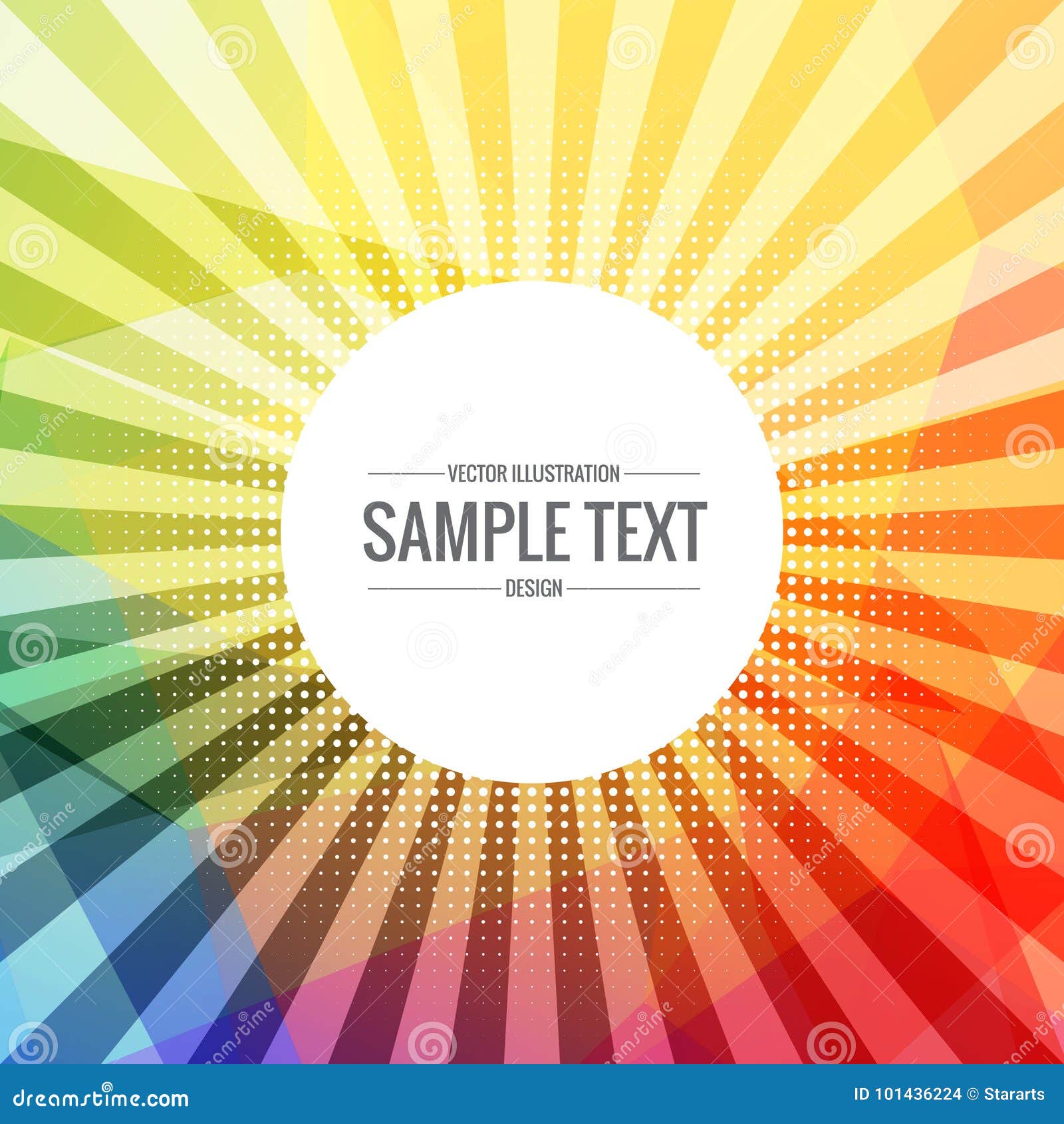 Set Of Colorful Sunburst Symbols Vector | CartoonDealer.com #58107765