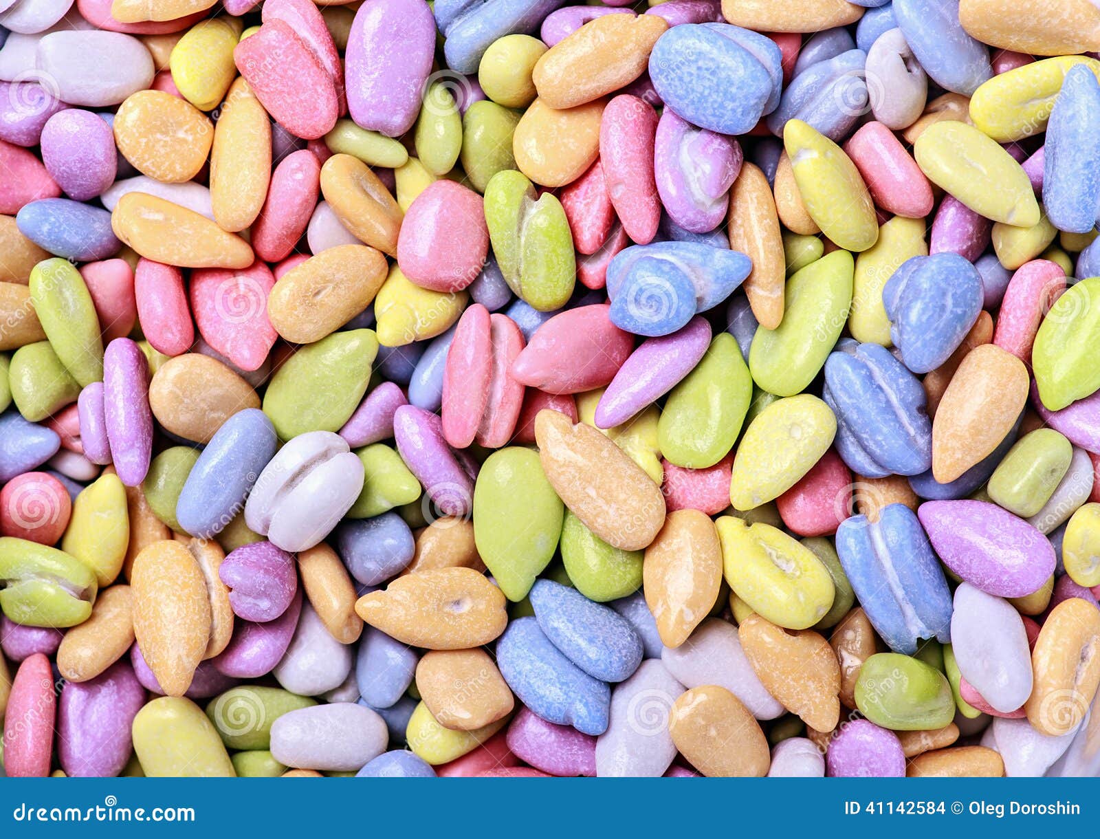 Colorful sunflower seeds stock photo. Image of orange - 41142584