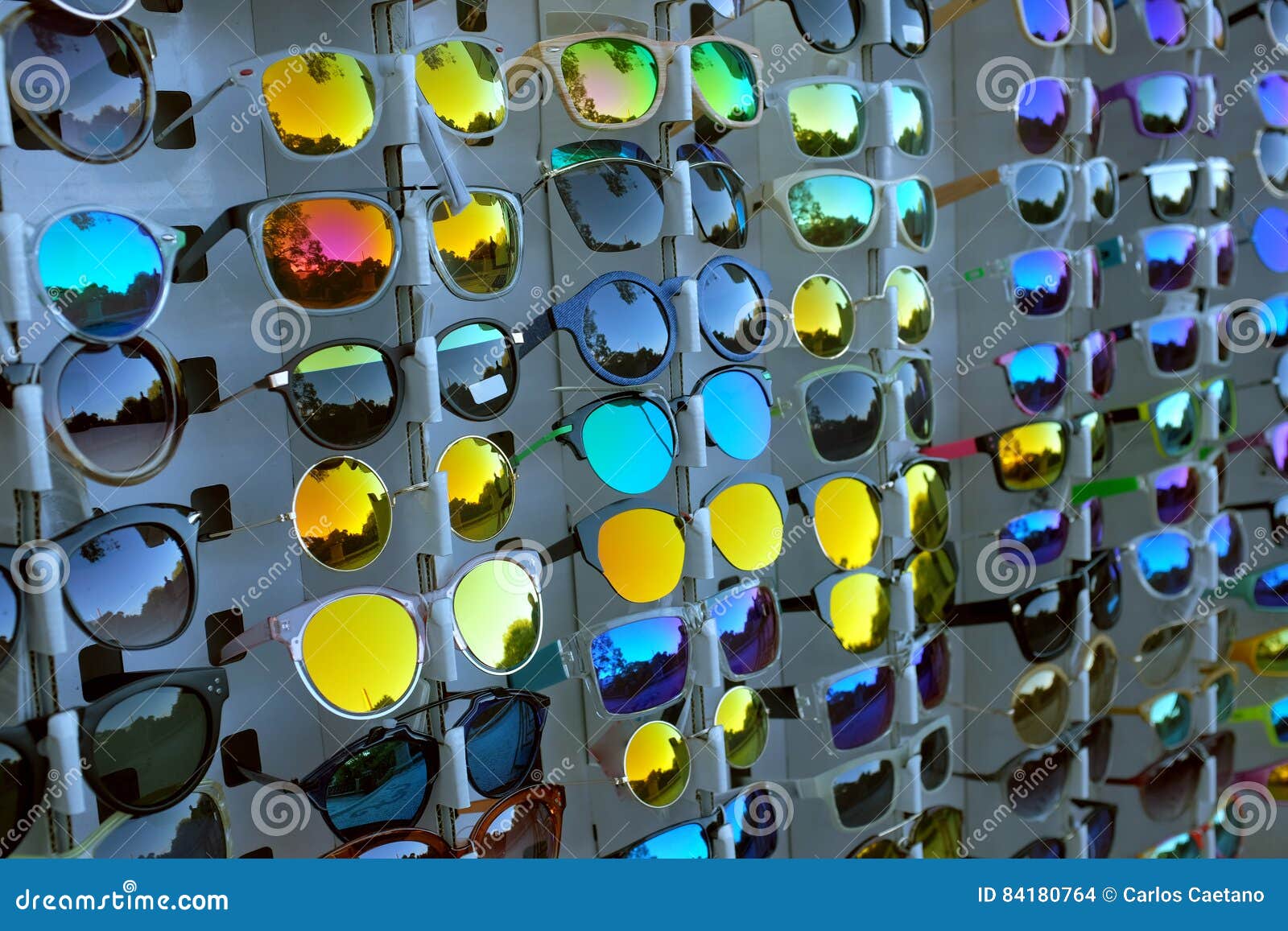 Colorful Sunglasses stock photo. Image of design, modern - 84180764