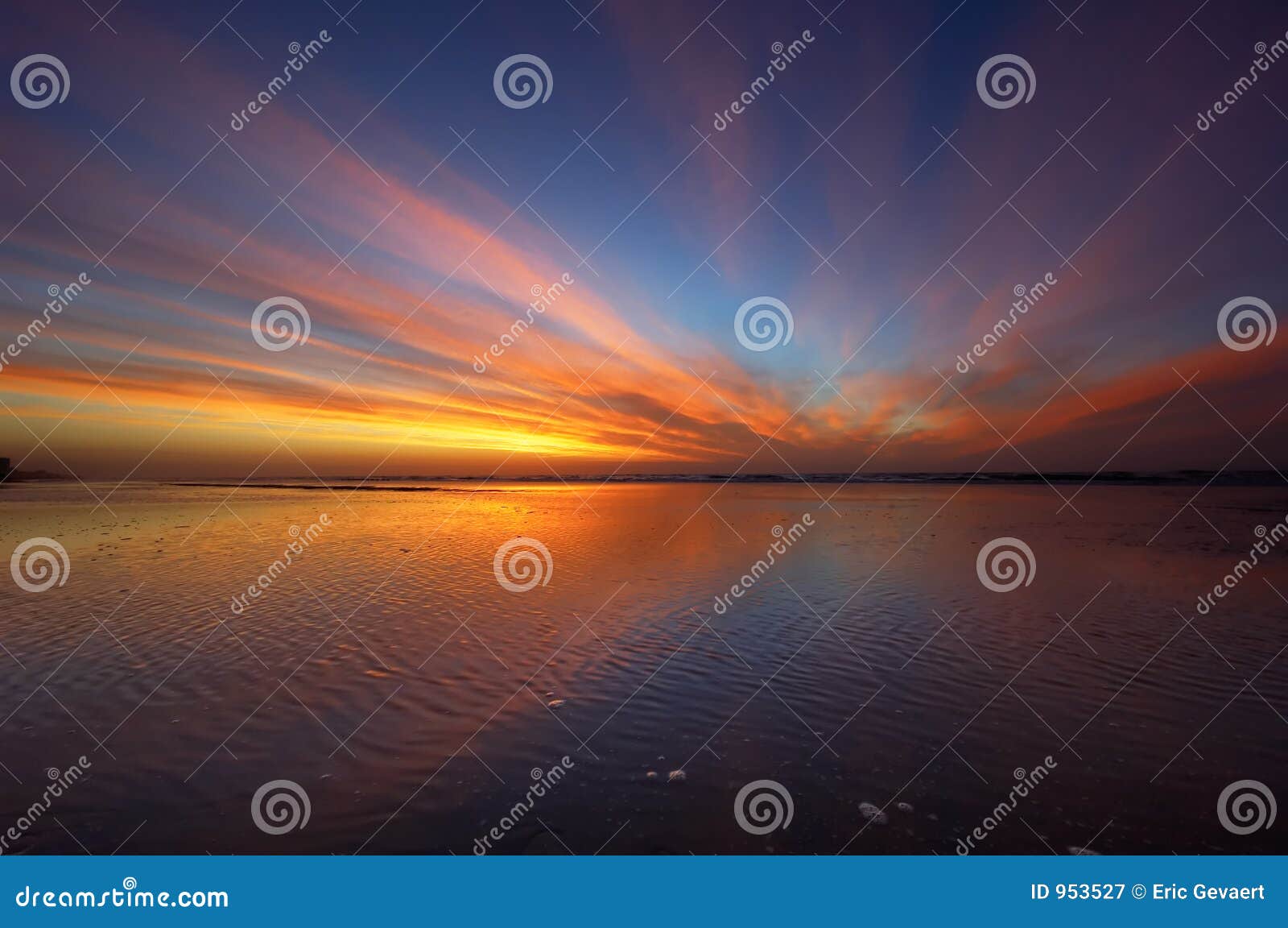 Colorful sunset stock image. Image of scenic, beautiful - 953527