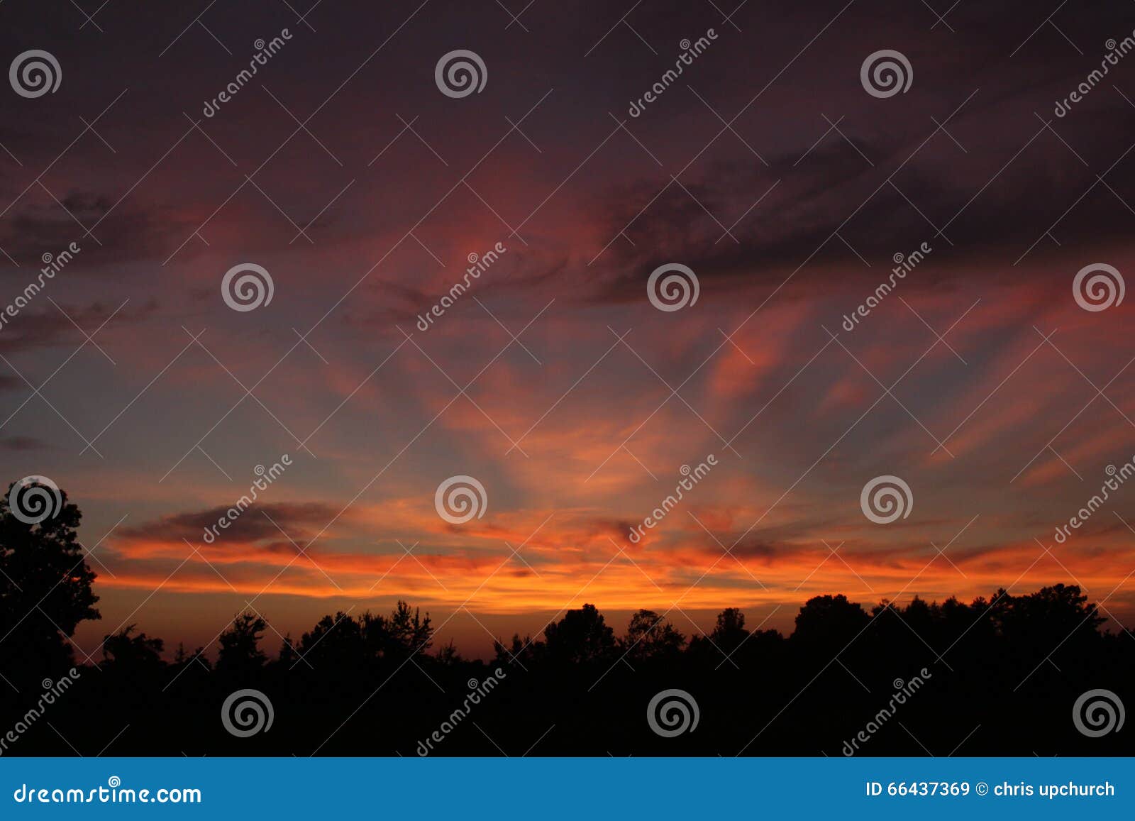 Colorful sunset stock image. Image of setting, glow, horizon - 66437369