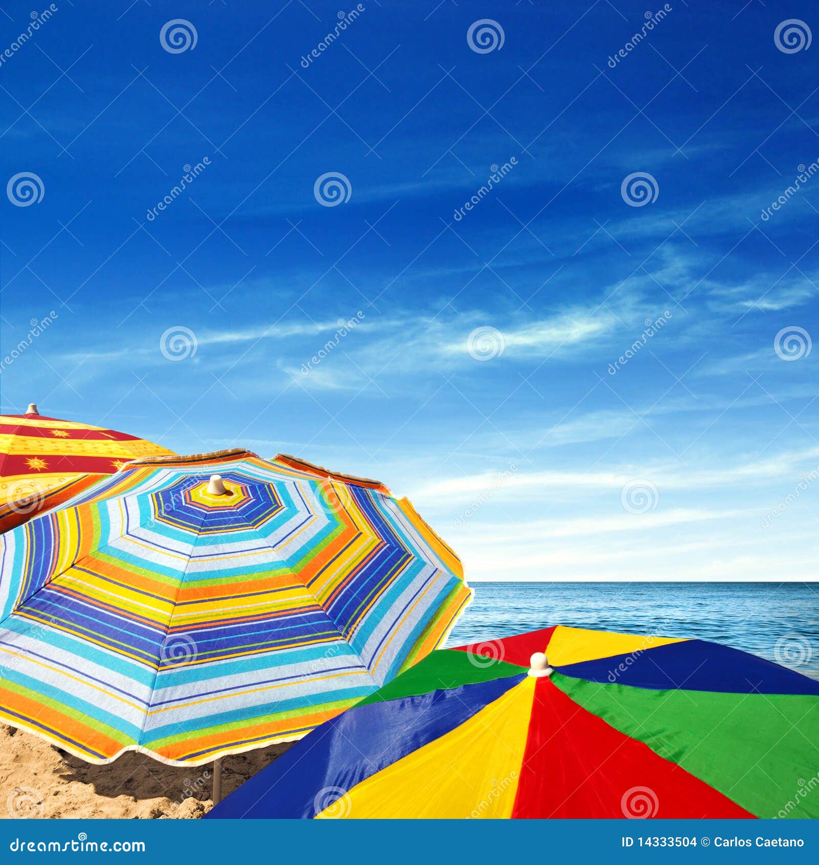 Colorful Sunshades stock photo. Image of heat, colored - 14333504