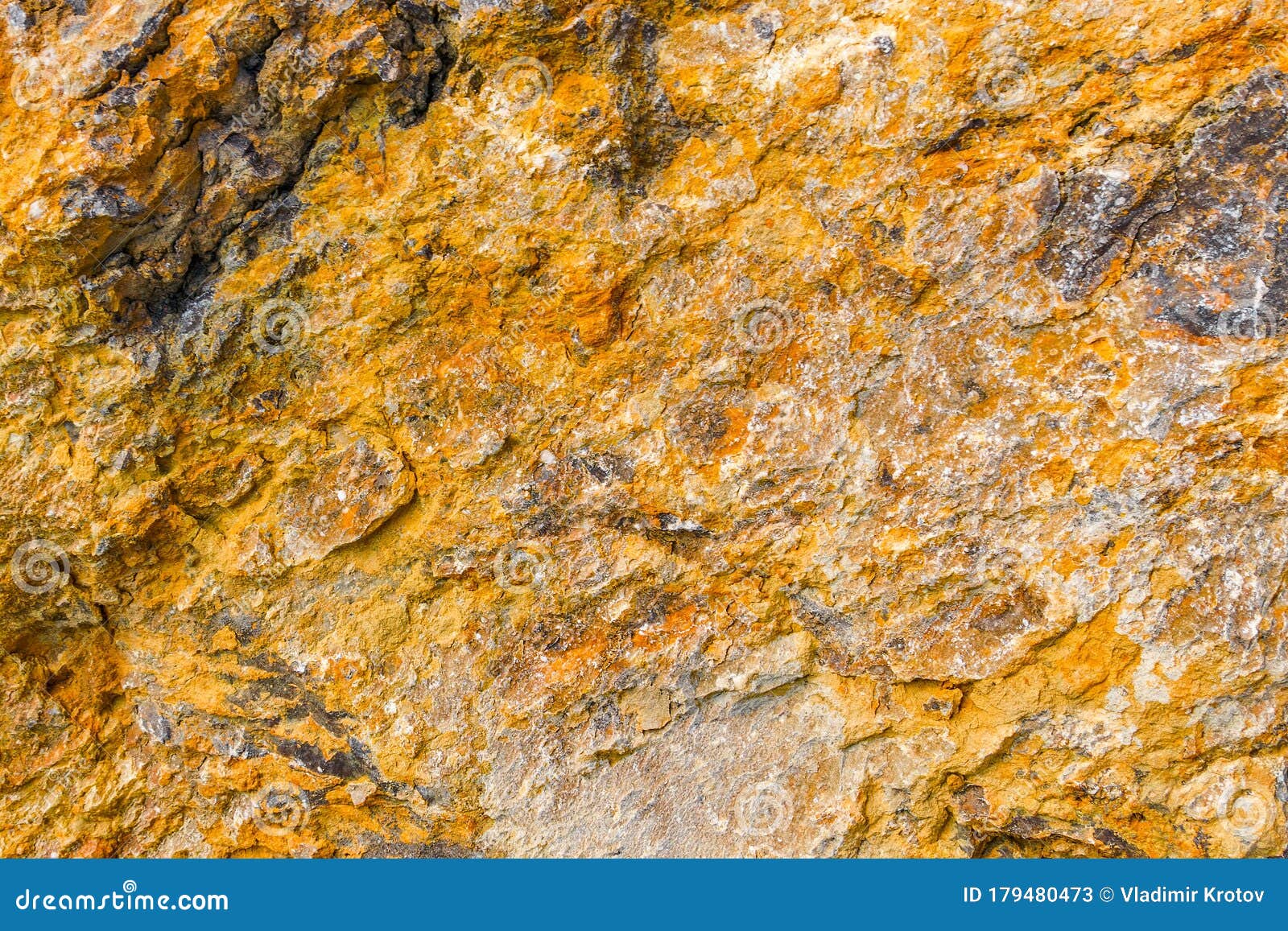 The Colorful Surface of the Rock Cliff Stock Image - Image of ground ...
