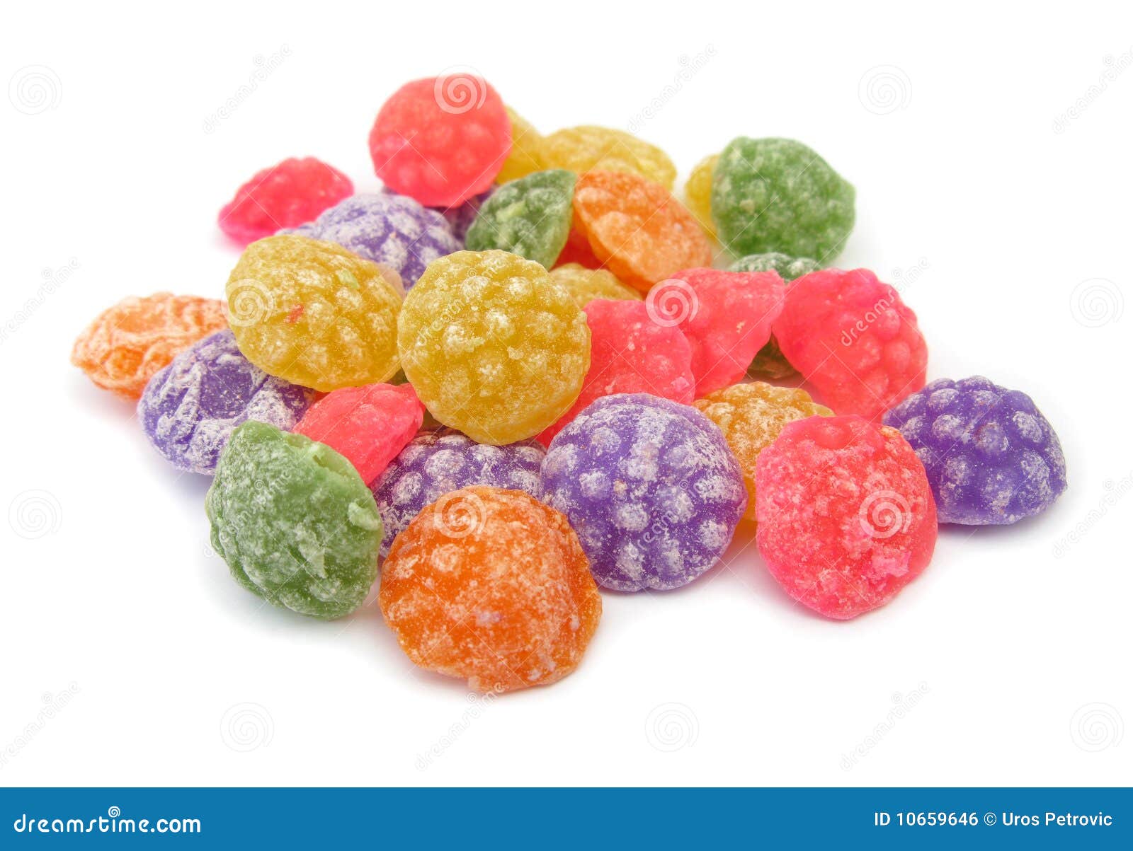 Colorful sweets stock photo. Image of food, orange, white - 10659646